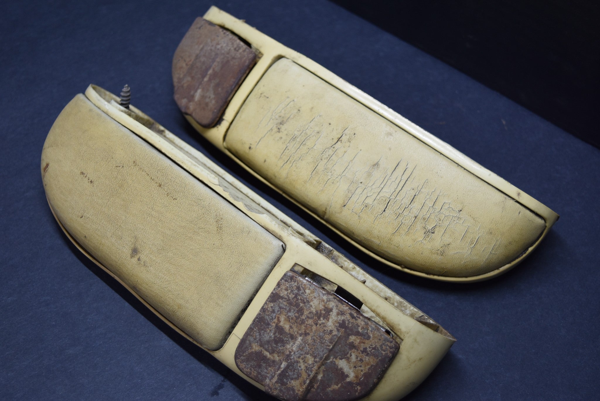 1955 1956 Chevy 210 Rear Armrest Pair 55 56 Left Right Driver Passenge ...