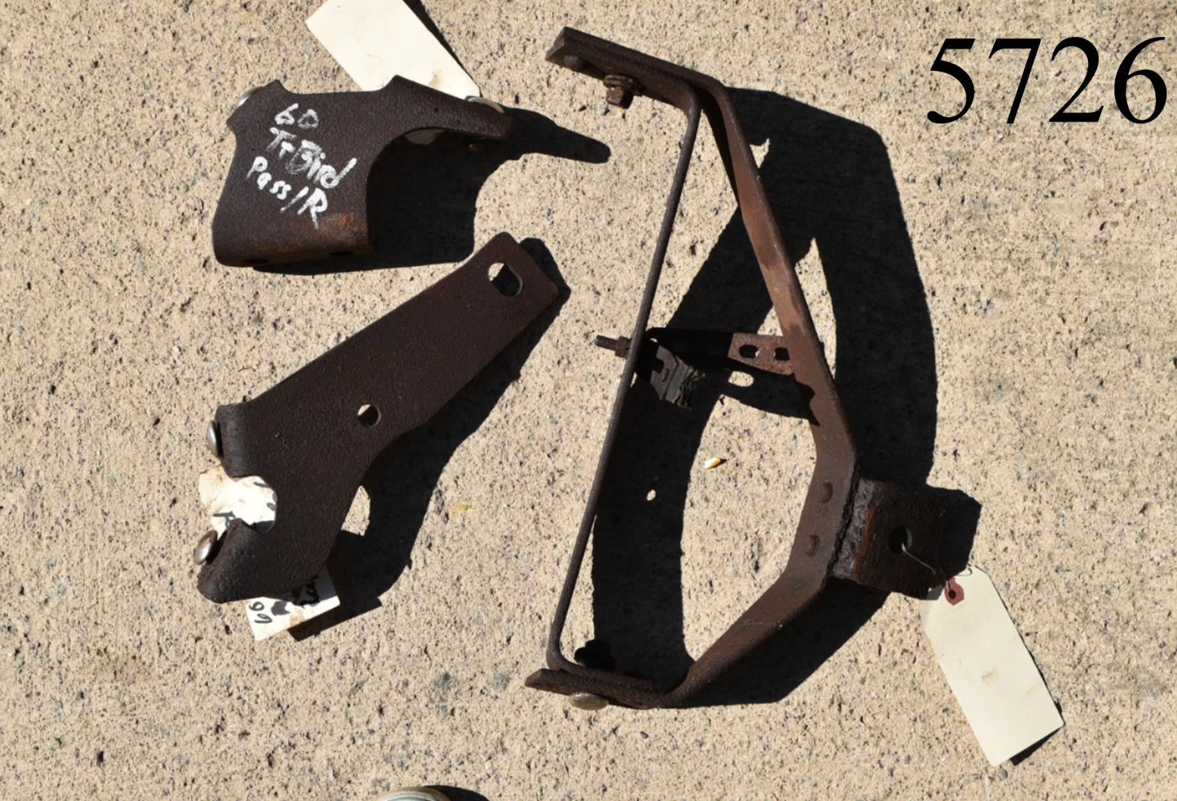 Original 1958 1960 Ford Thunderbird RH Rear Bumper Brackets– FatMan's ...