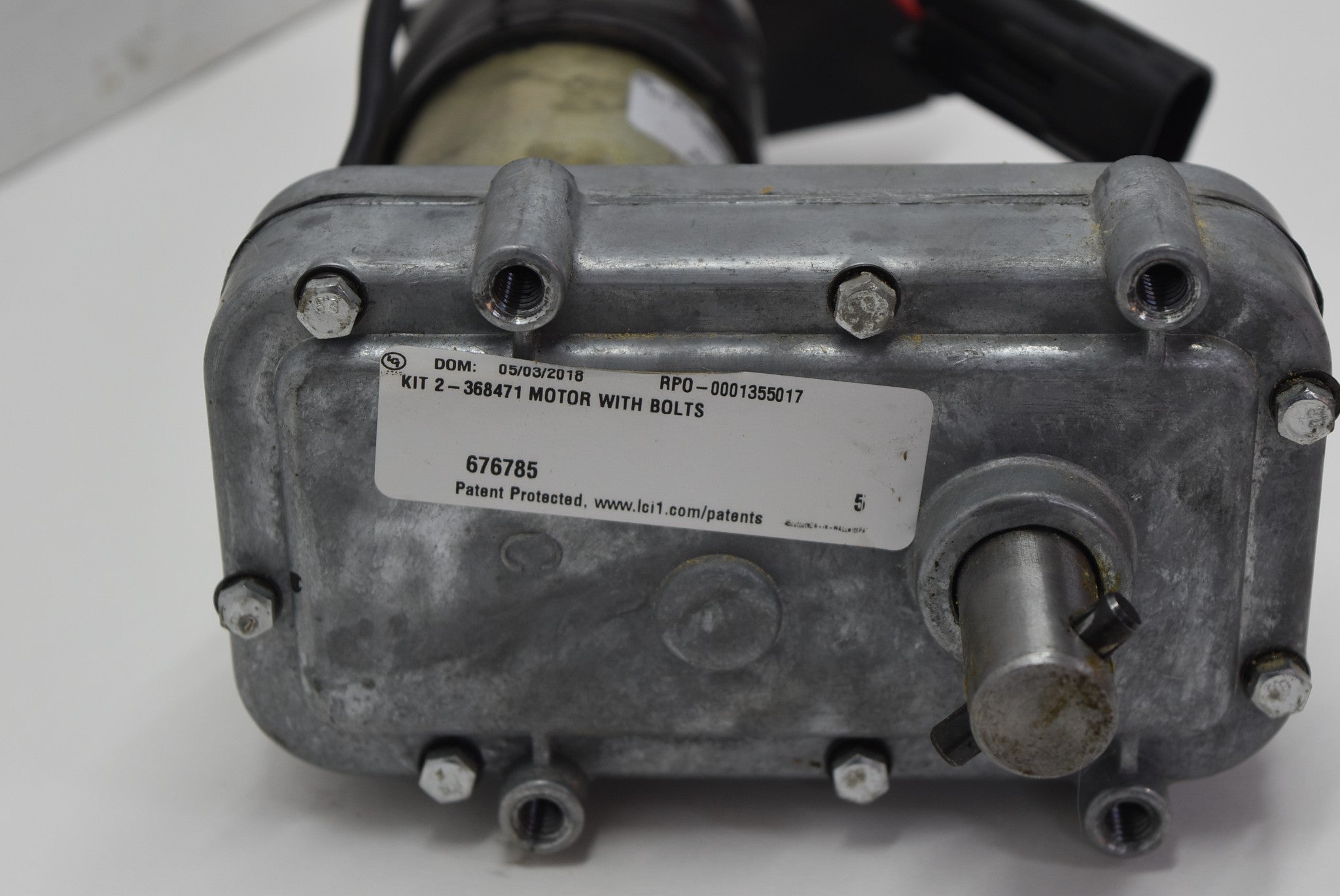 LIPPERT COMP 368471 Slide Out Motor Kwikee Power Gear With Correction ...