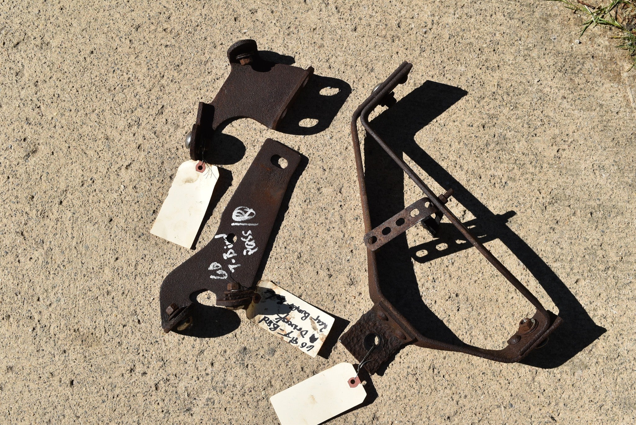 Original 1958 1960 Ford Thunderbird RH Rear Bumper Brackets– FatMan's ...
