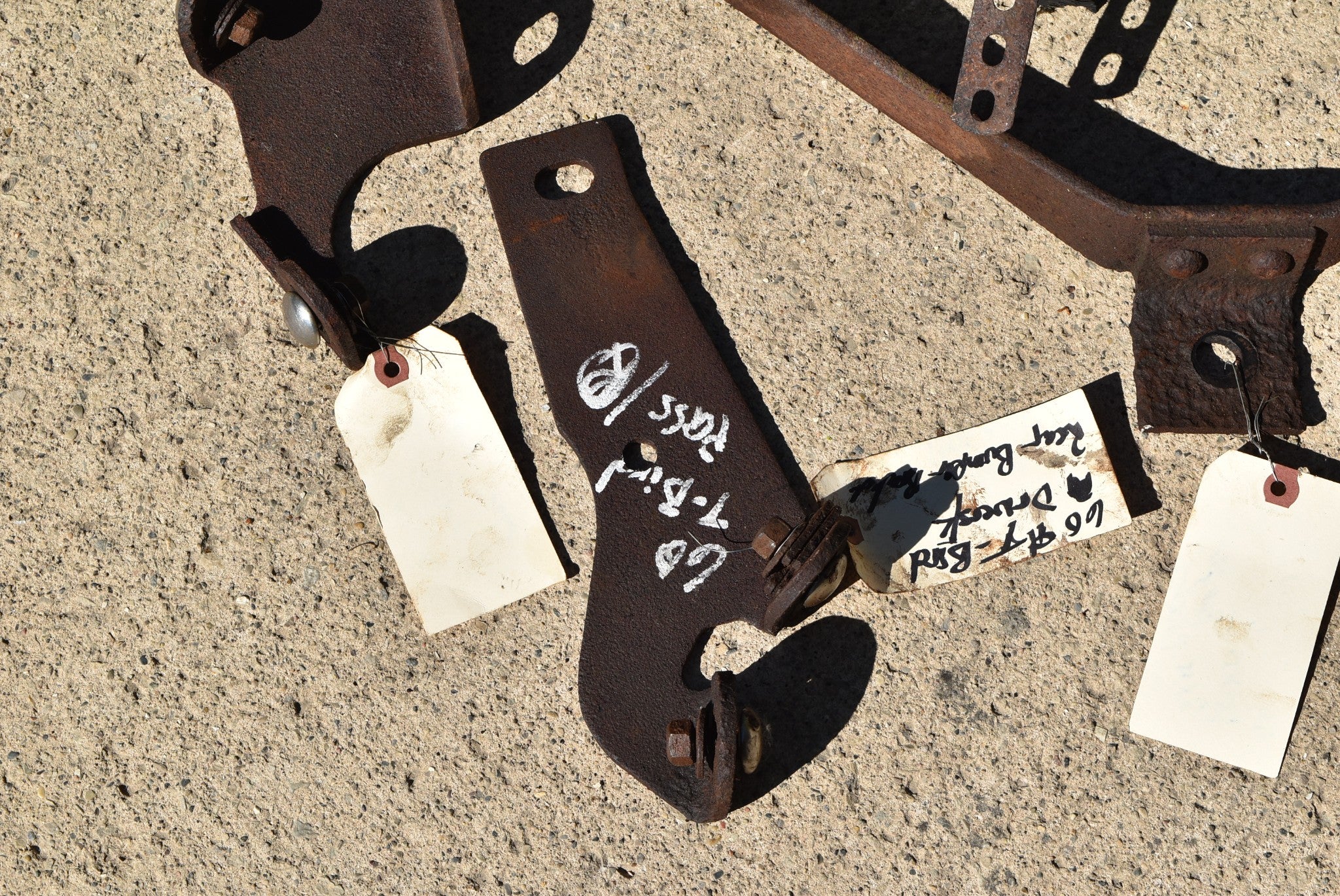 Original 1958 1960 Ford Thunderbird RH Rear Bumper Brackets– FatMan's ...