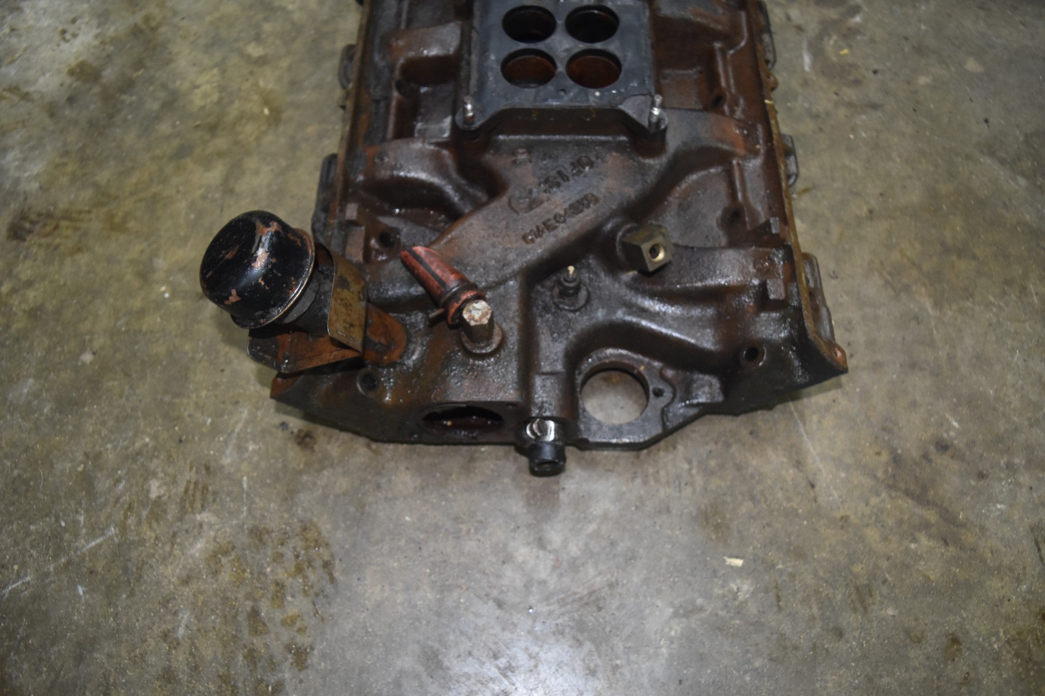 FORD THUNDERBIRD 390 352 4 BBL BARREL INTAKE FE C1AE9425B CAST IRON 19 ...