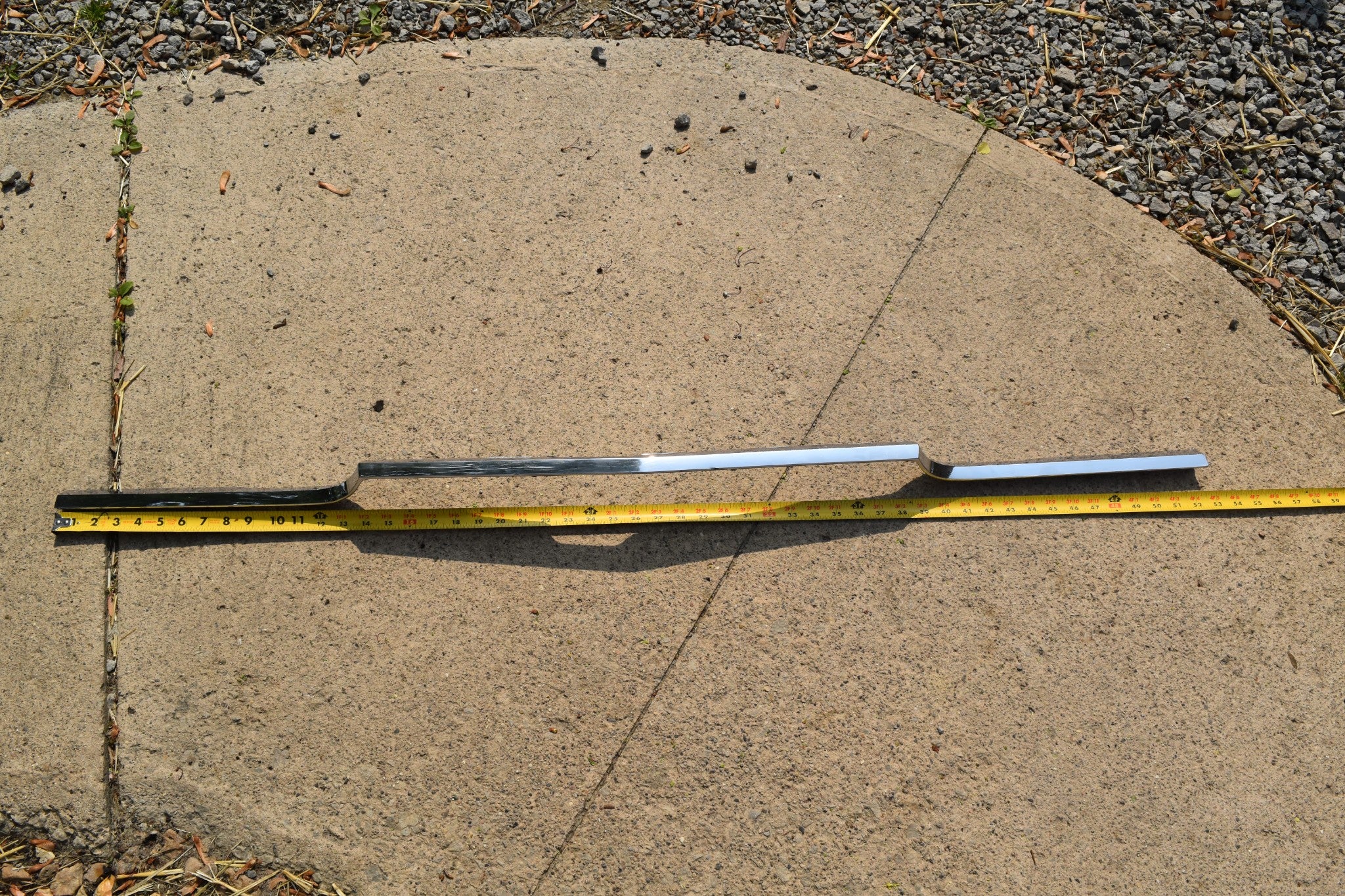 1967 OLDS OLDSMOBILE 67 CUTLASS HOOD LIP TRIM MOLDING 442 SUPREME 3937 ...