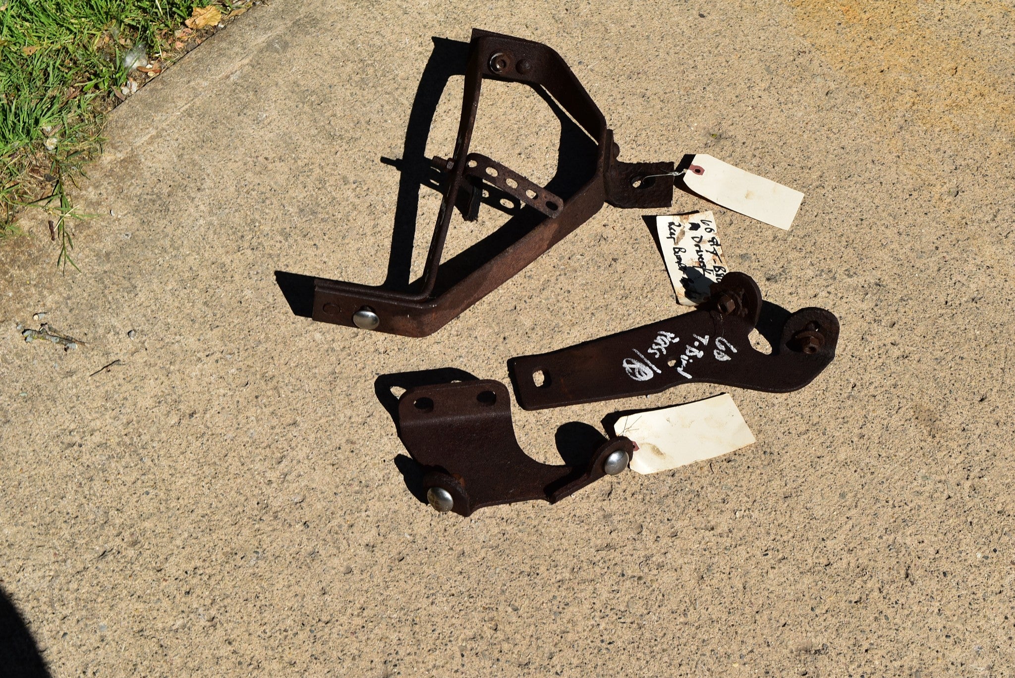 Original 1958 1960 Ford Thunderbird RH Rear Bumper Brackets– FatMan's ...