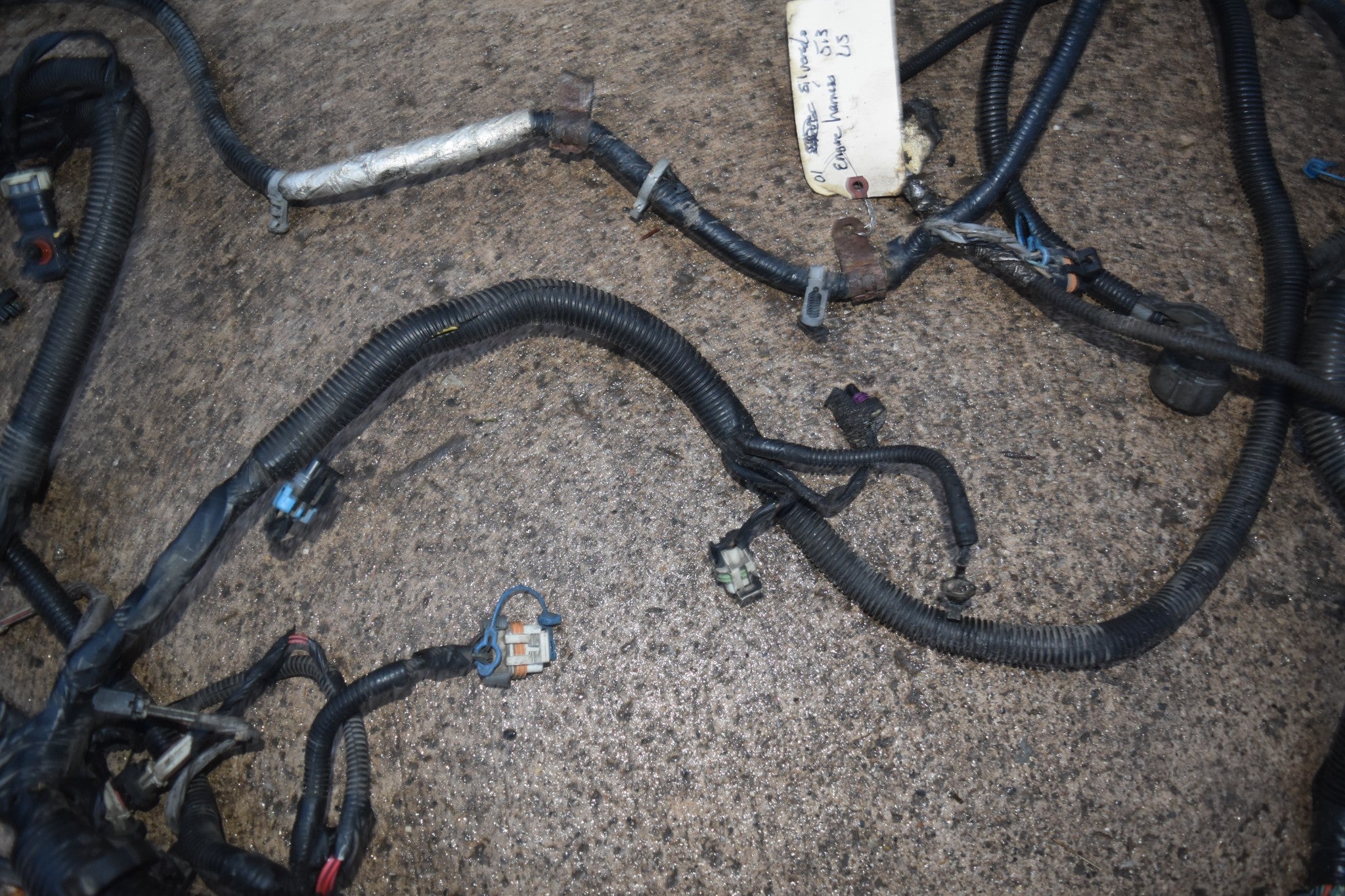 1999 2007 CHEVROLET SILVERADO 1500 SIERRA GMC ENGINE WIRING HARNESS 5 ...