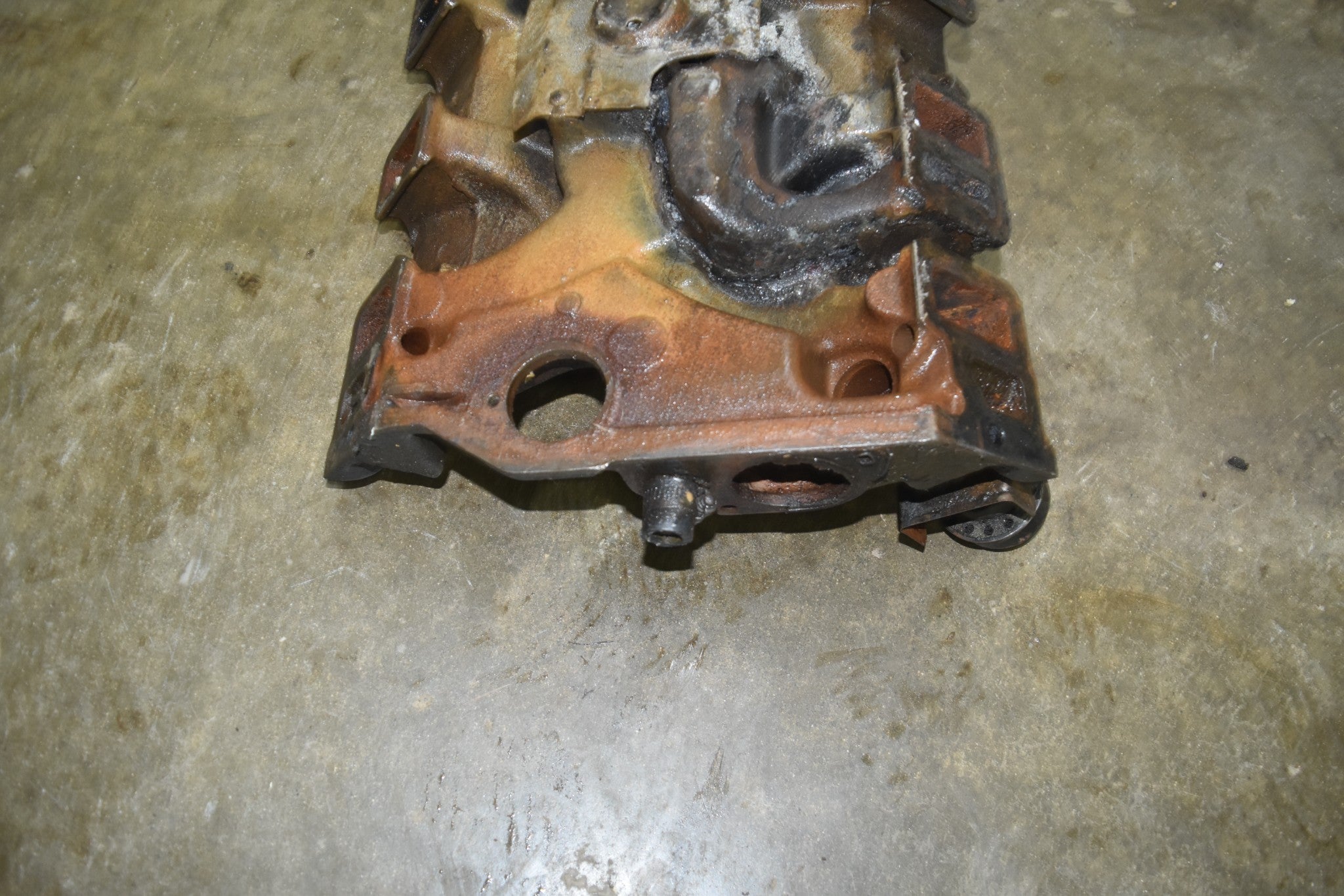 FORD THUNDERBIRD 390 352 4 BBL BARREL INTAKE FE C1AE9425B CAST IRON 19 ...