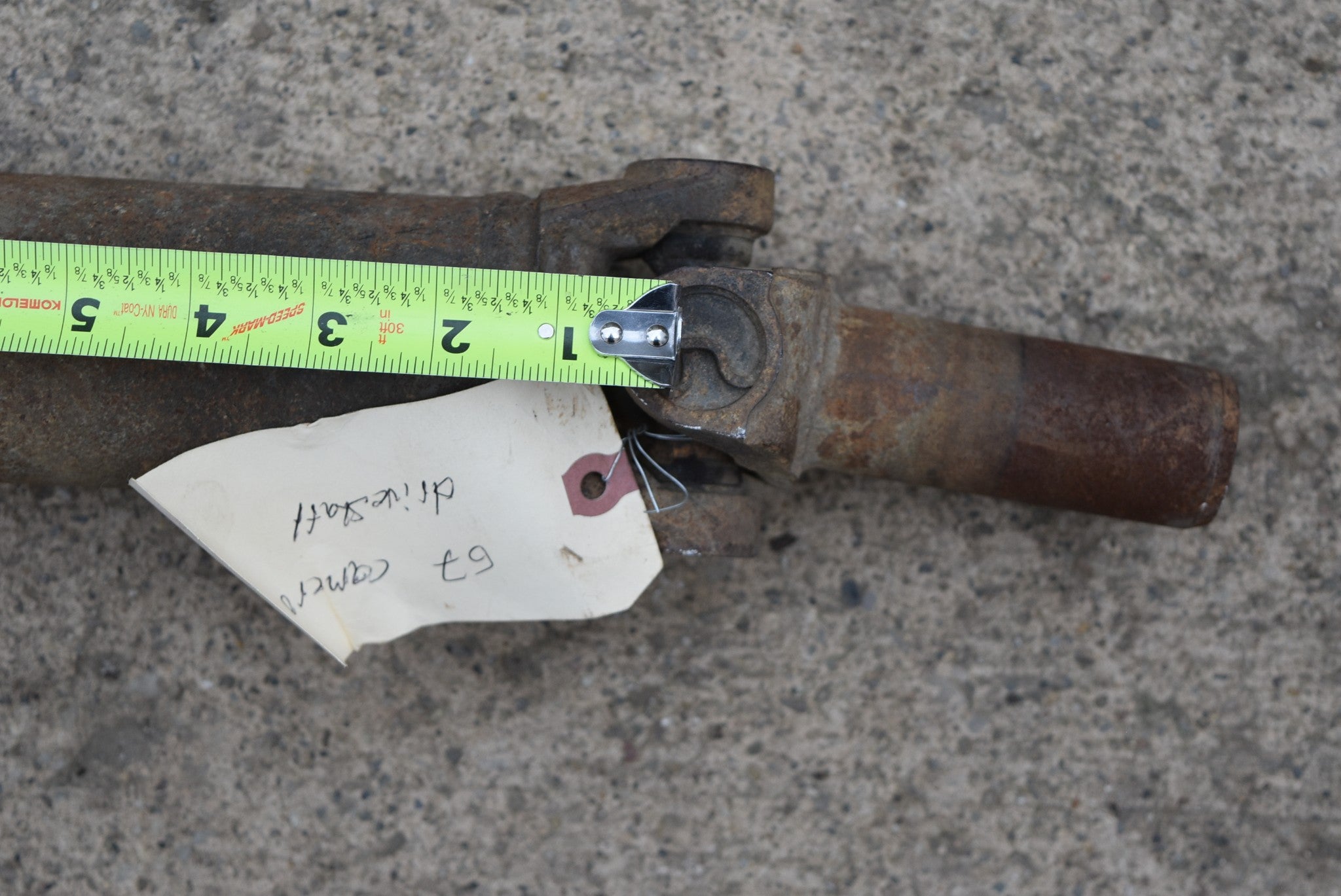 1967 1968 1968 Chevrolet Camaro Driveshaft 27 Spline Output M22 Chevy ...