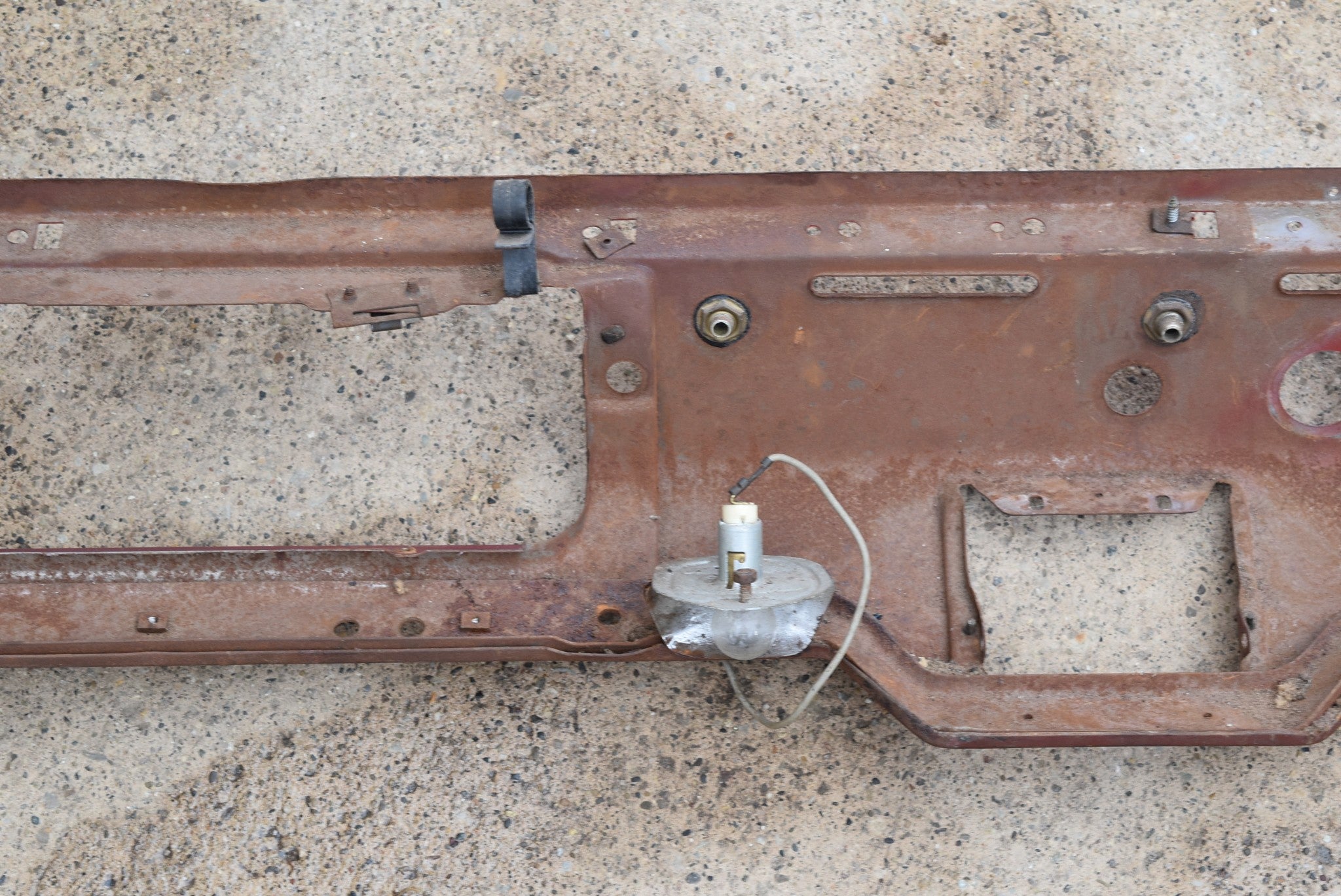 1968 1969 69 68 Ford Fairlane Torino Ranchero Lower Dash Panel Frame N ...