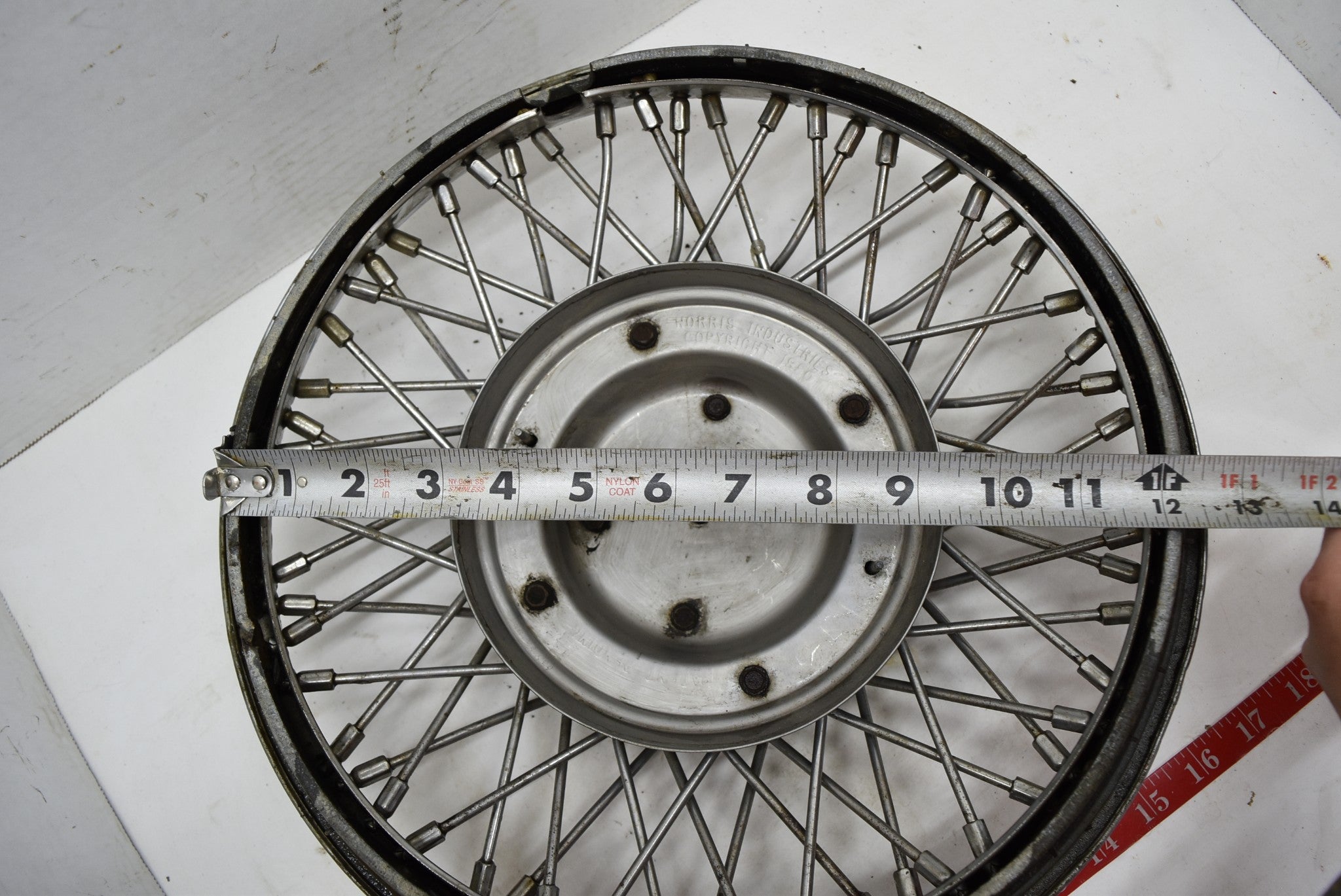 1980s GM Cadillac Chevrolet Wire Wheel Norris Hubcap Hub Cap Wheel Cov ...