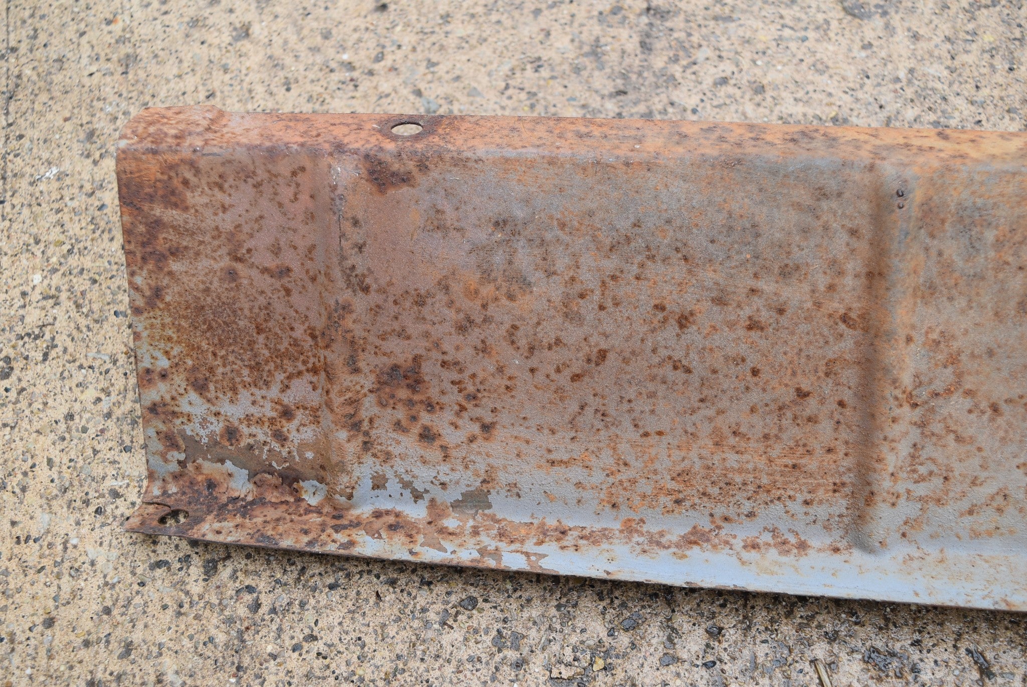 1957 Chevy GMC Truck Radiator Core Hood Latch Support OEM 57 Chevrolet ...