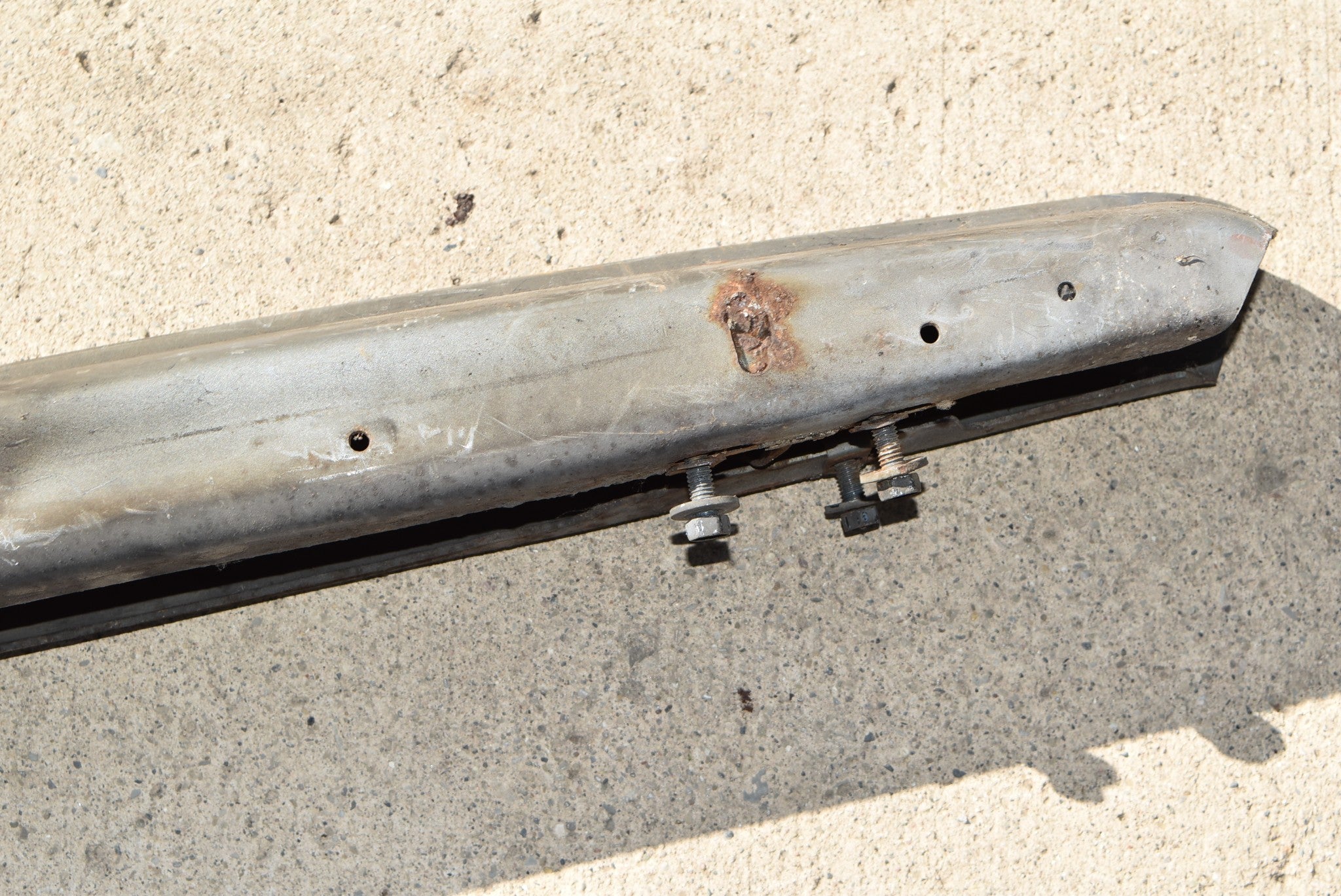 1979-1993 Ford Mustang Rear Bumper Metal Reinforcement Fox Body Origin ...