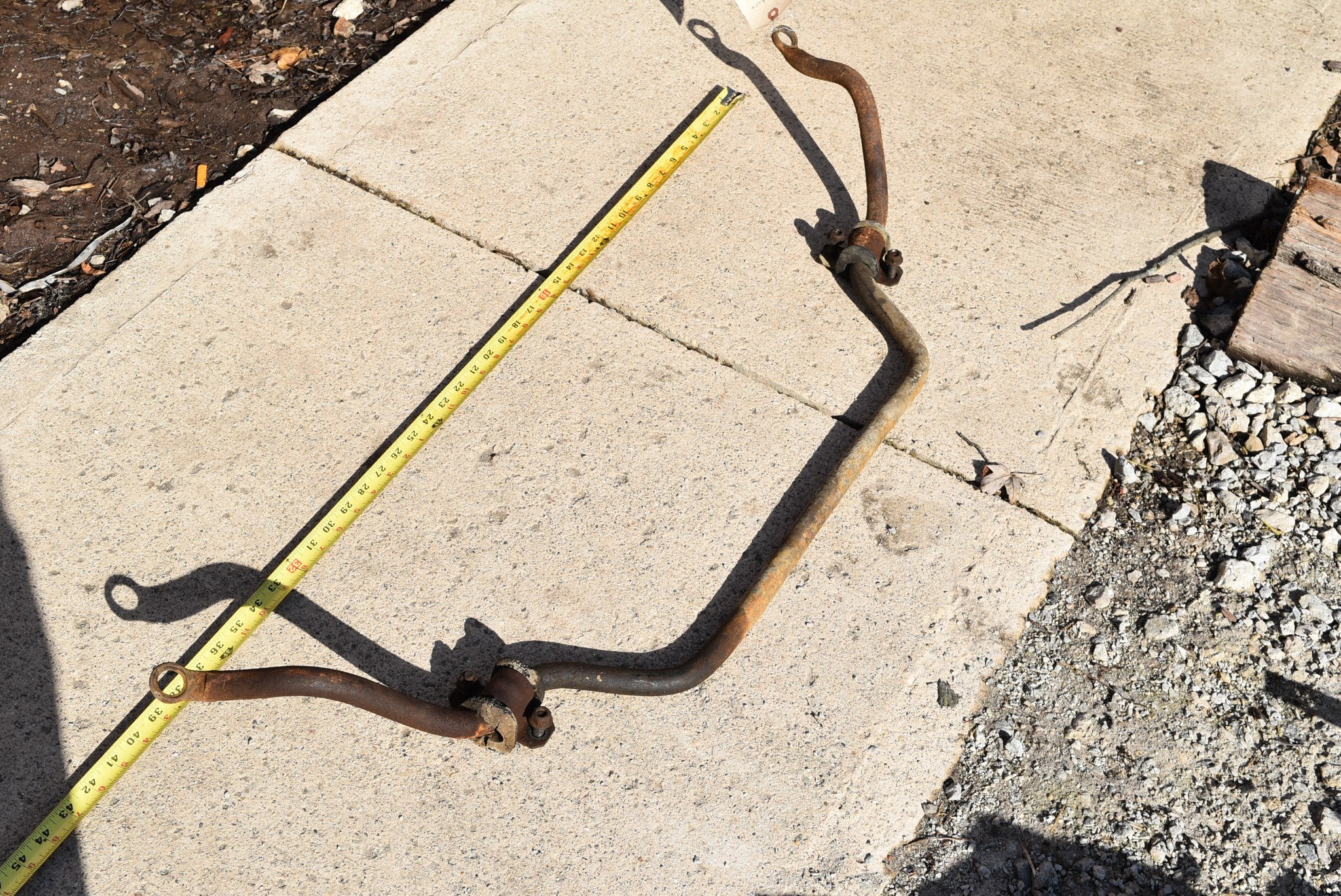 1968 1969 68 69 Ford Ranchero V8 Sway Bar Torino Fairlane .85" OEM Wit ...