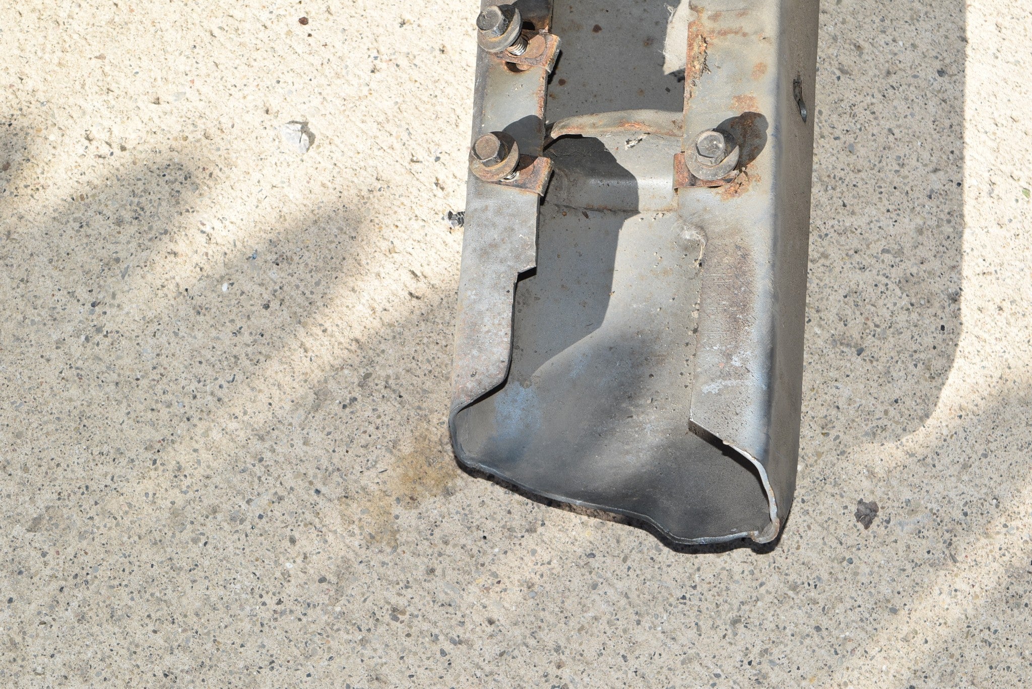 1979-1993 Ford Mustang Rear Bumper Metal Reinforcement Fox Body Origin ...