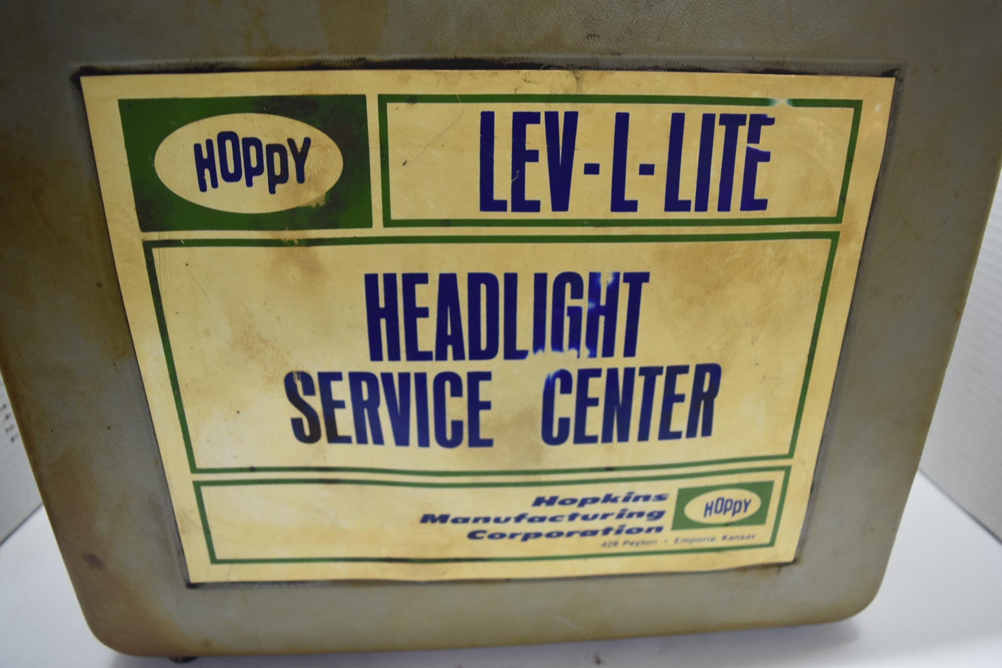 HOPPY LEV-L-LITE HEADLIGHT SERVICE CENTER ADJUSTER LIGHT AIMING KIT ...