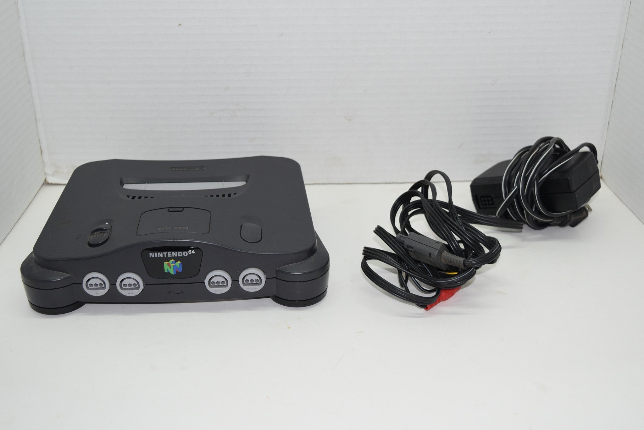 Nintendo 64 Console + Box Tested Working N64 Game System Styrofoam Ins ...