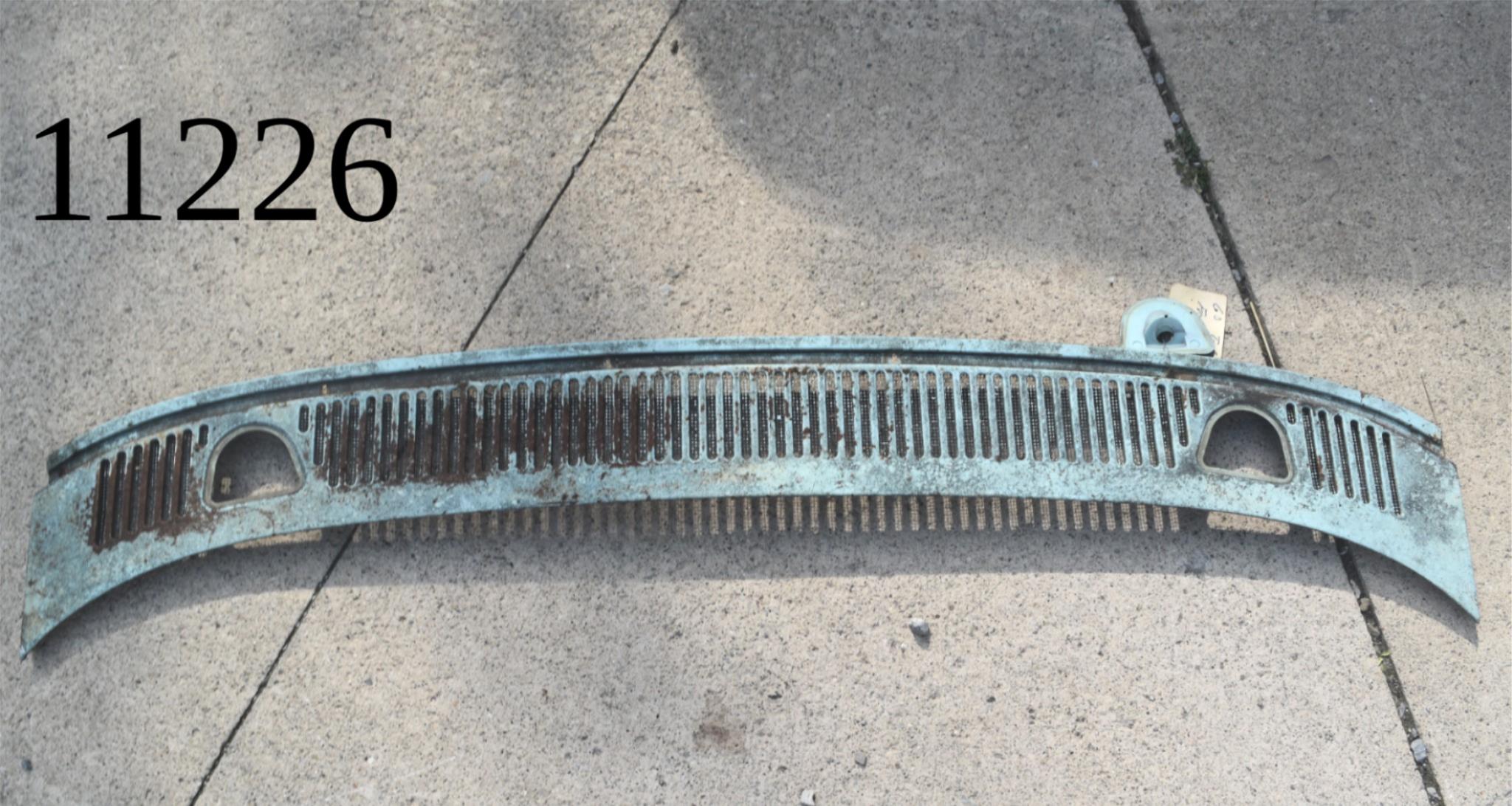 1958 1959 1960 FORD THUNDERBIRD COWL WIPER GRILLE GRILL VENT VALANCE 5 ...