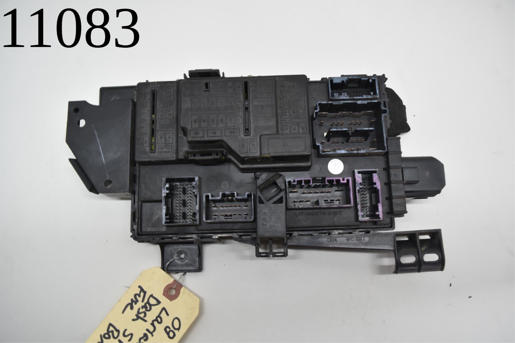 2009 F250 SUPER DUTY CHASSIS MULTIFUNCTION BCM BODY CONTROL MODULE 09 ...