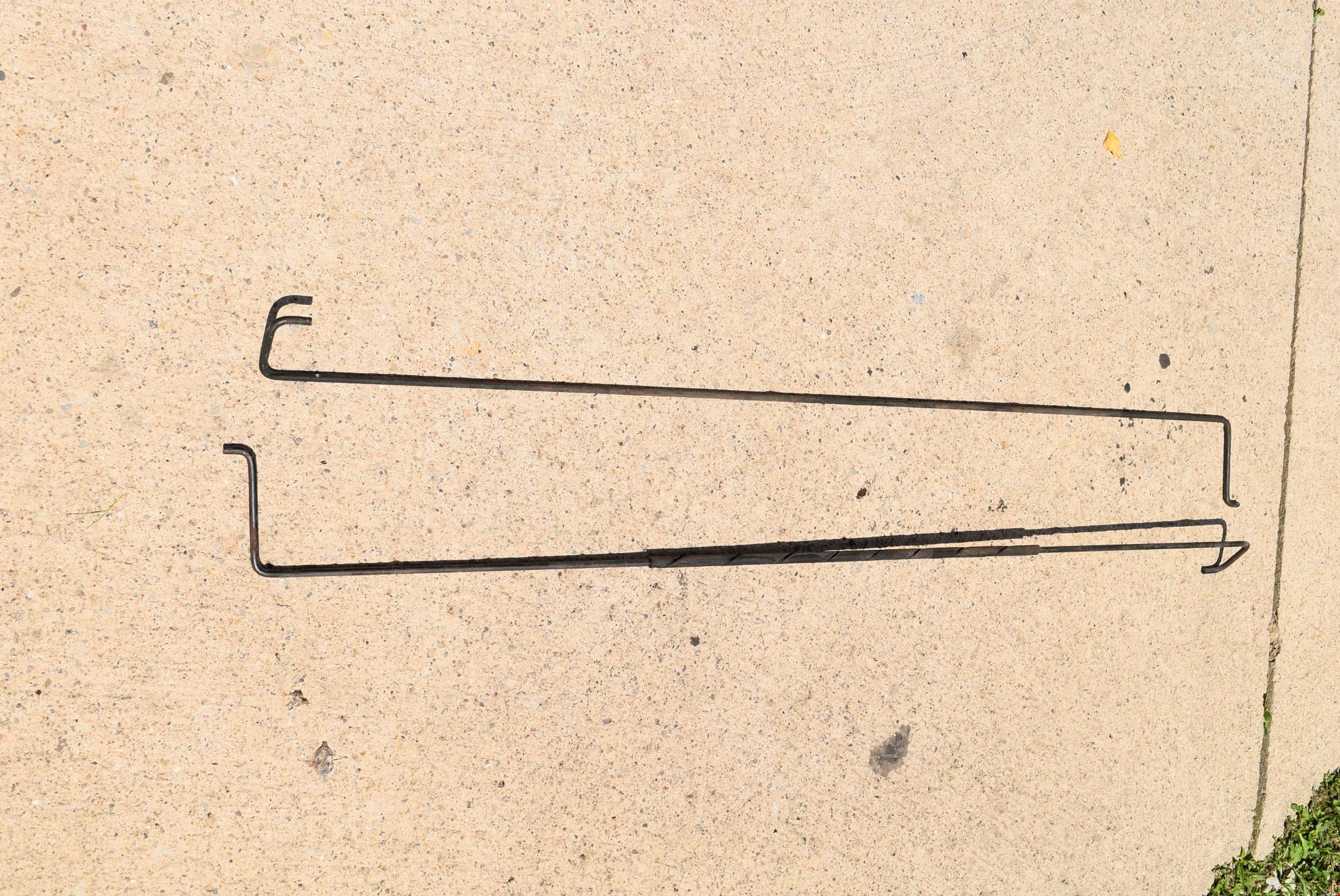 1965 1966 Ford Mustang Trunk Torsion Rods Deck Lid Pair 65 66 OEM Spri ...