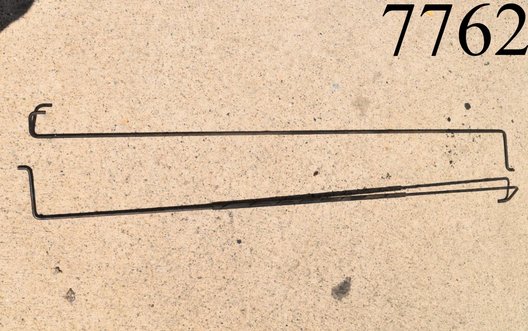 1965 1966 Ford Mustang Trunk Torsion Rods Deck Lid Pair 65 66 OEM Spri ...