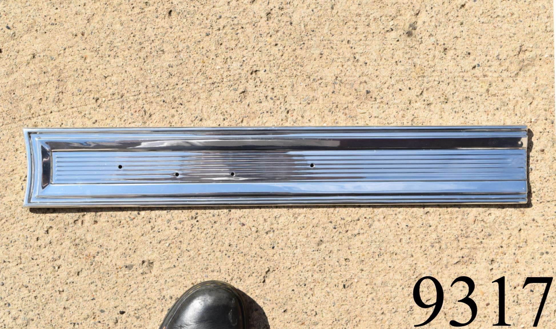 1964 Ford Galaxie Right Trunk Trim Moulding Restored Passenger 64 Lowe ...