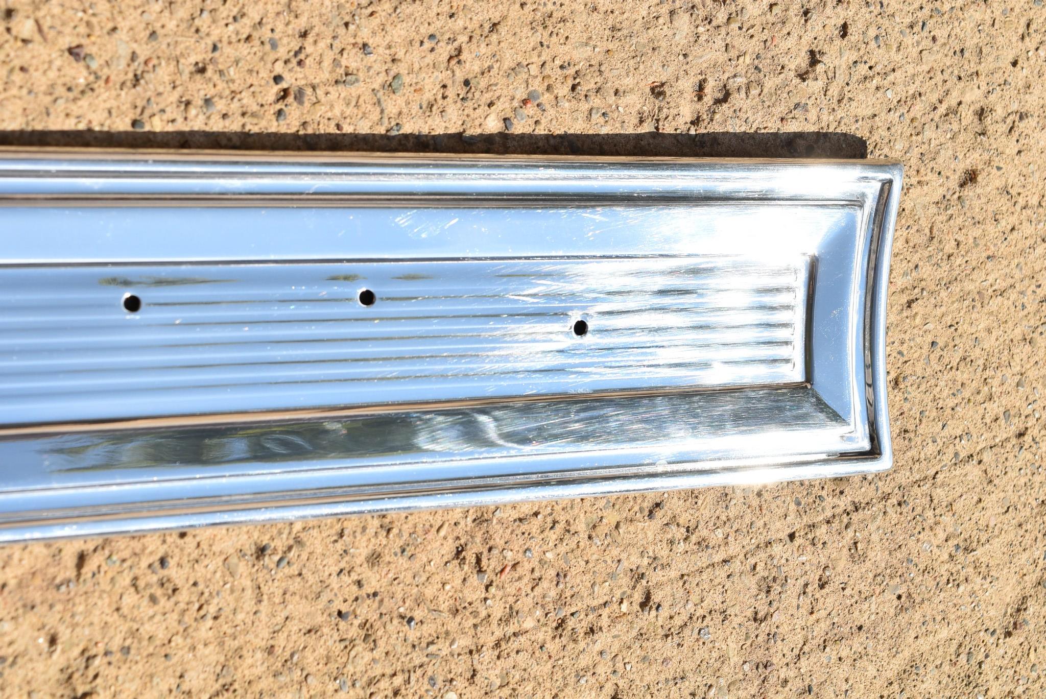 1964 Ford Galaxie Right Trunk Trim Moulding Restored Passenger 64 Lowe ...