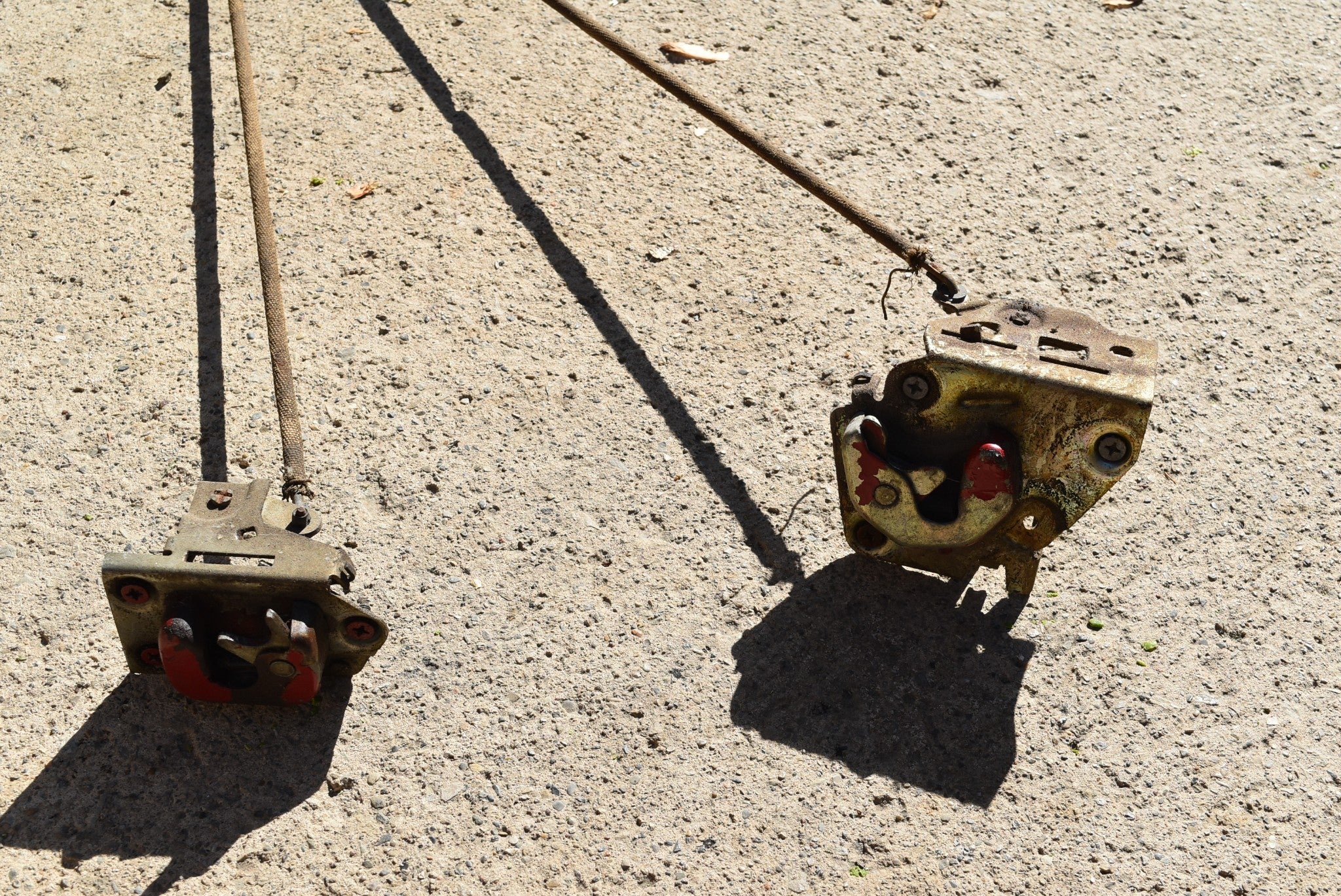 1968 1969 Ford Ranchero Tail Gate Linkage Latch Assembly Tailgate 68 6 ...