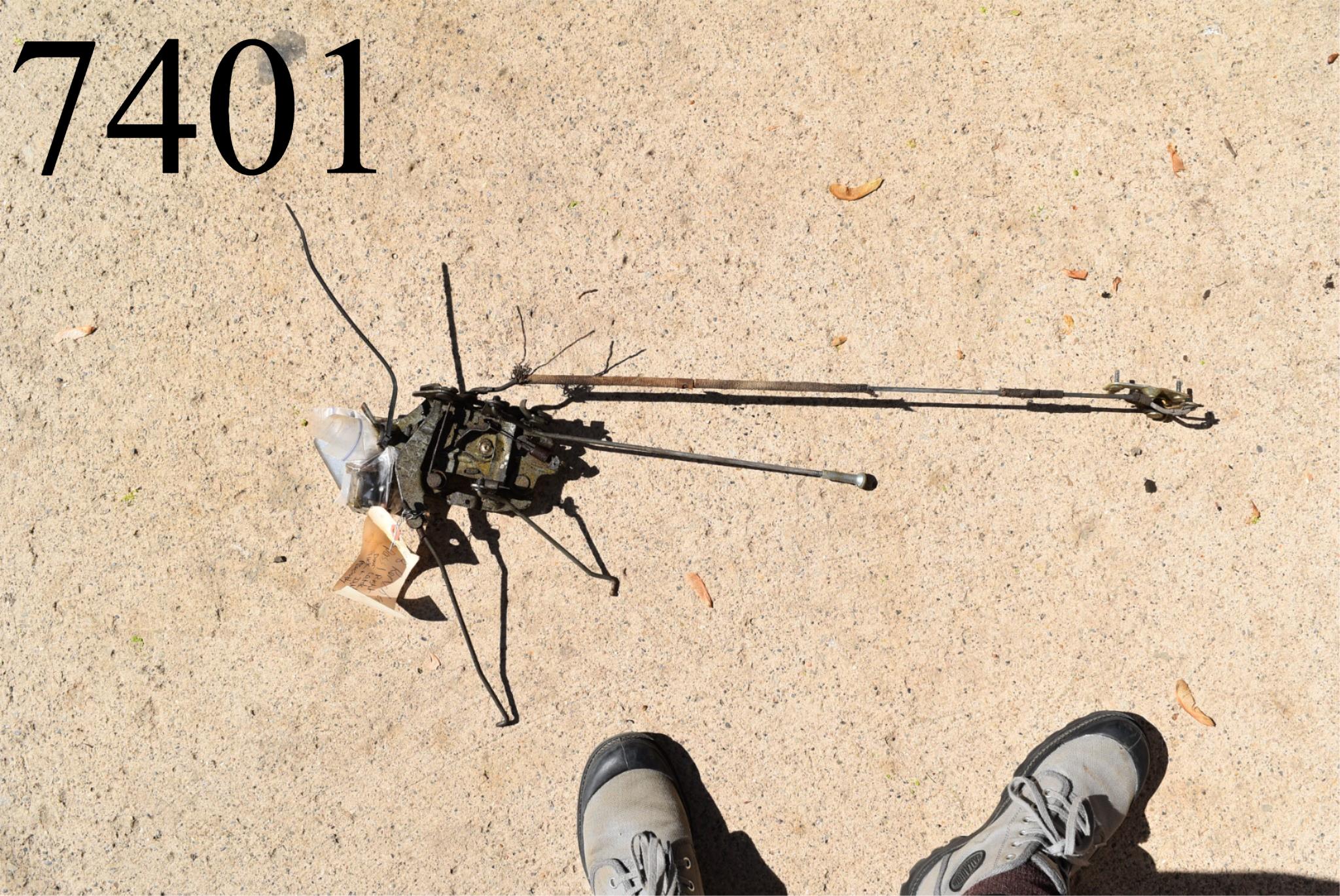 1968 1969 Ford Ranchero Passenger Right Door Linkage & Latch 68 69 Str ...