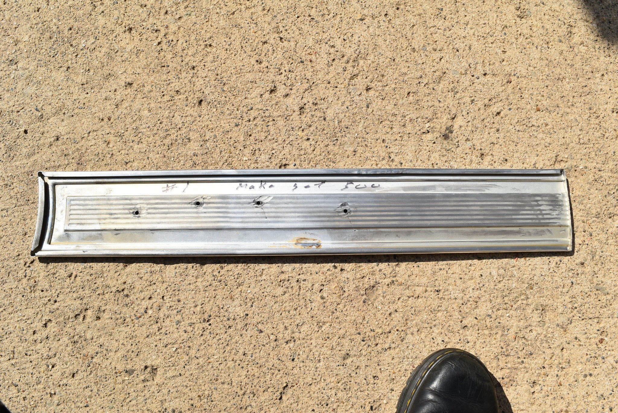 1964 Ford Galaxie Right Trunk Trim Moulding Restored Passenger 64 Lowe ...