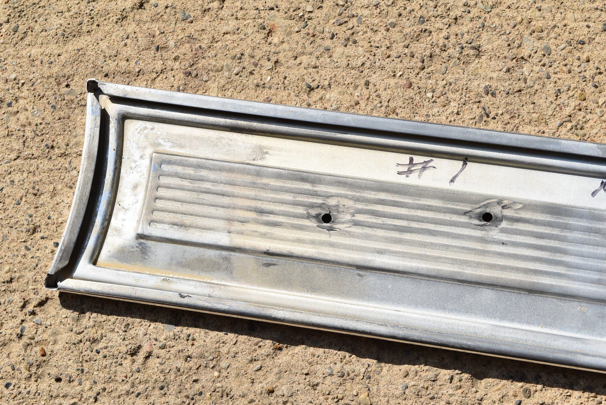 1964 Ford Galaxie Right Trunk Trim Moulding Restored Passenger 64 Lowe ...