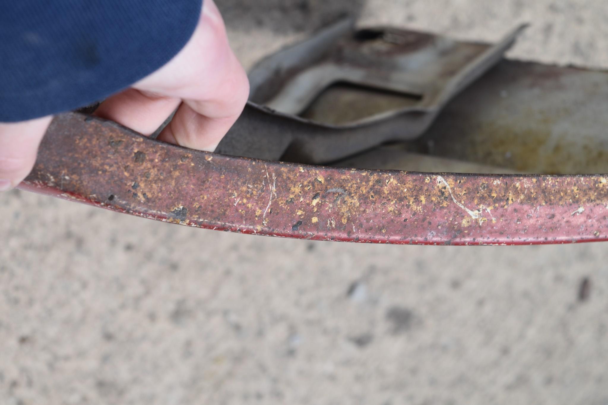 1964 Ford Galaxie Left Driver Fender Dog Leg Behind Well Patch Panel M ...