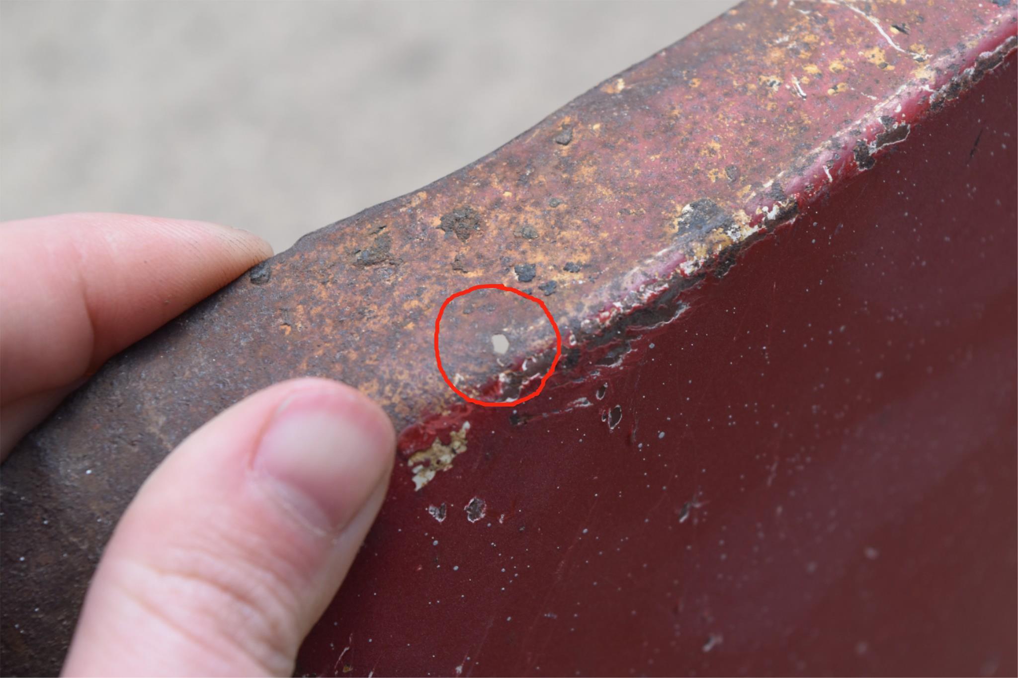 1964 Ford Galaxie Left Driver Fender Dog Leg Behind Well Patch Panel M ...