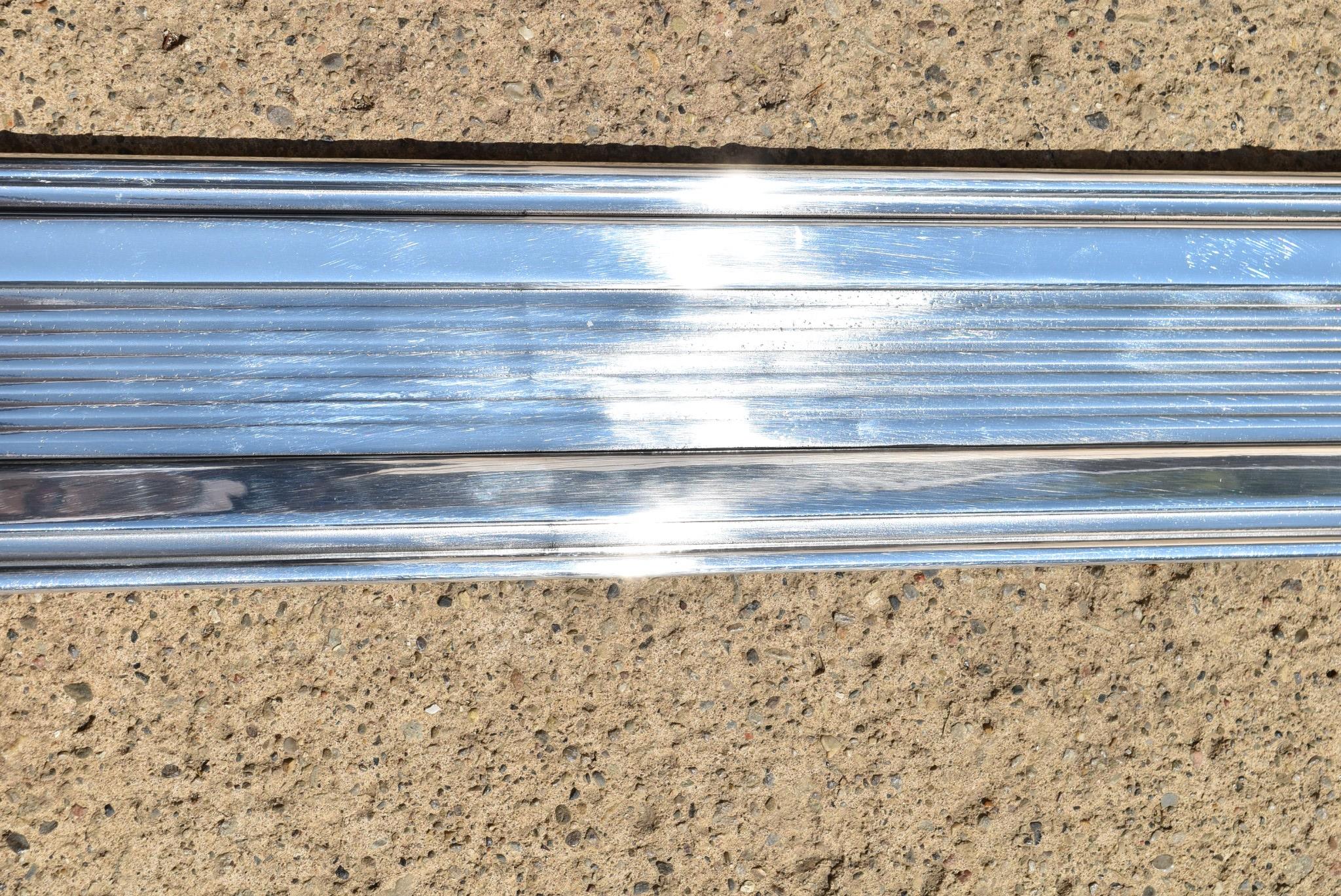 1964 Ford Galaxie Left Trunk Trim Moulding Restored Driver 64 Lower De ...