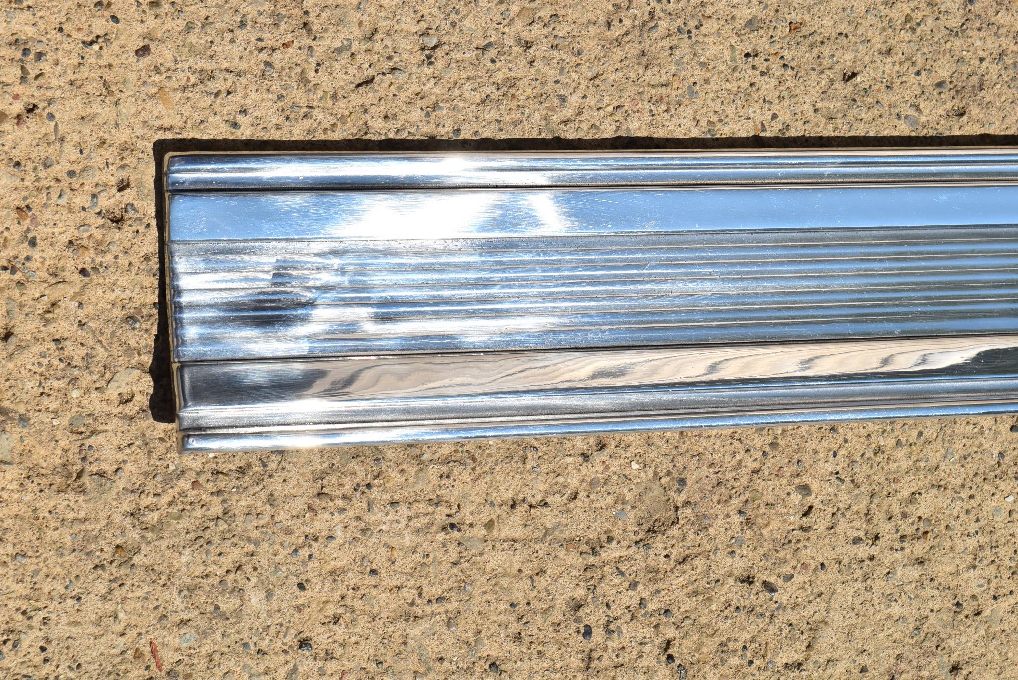 1964 Ford Galaxie Left Trunk Trim Moulding Restored Driver 64 Lower De ...