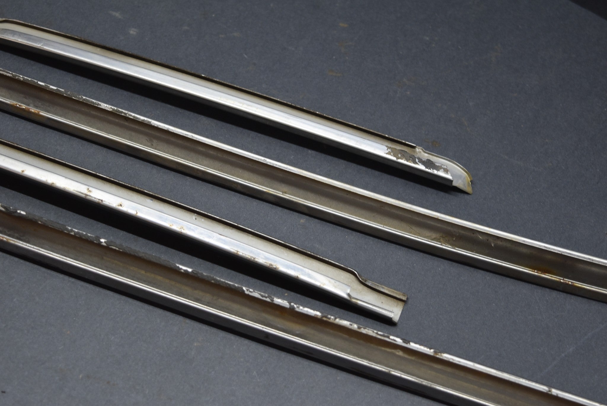 1968 1969 Ford Ranchero Interior Rear Window Reveal Trim Inner Mouldin ...