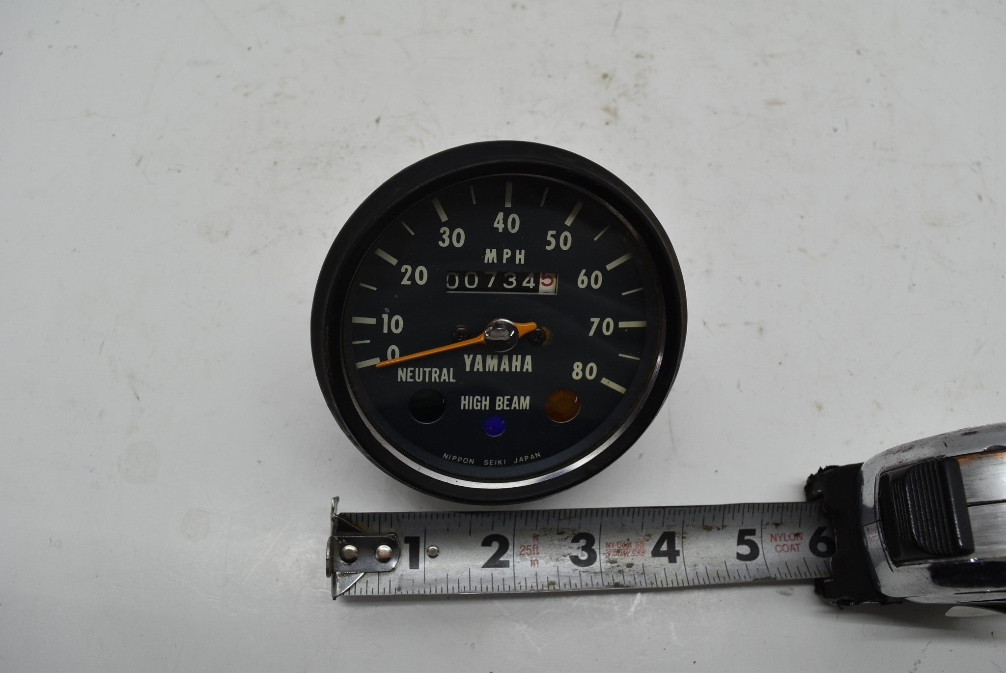 1976 1977 1978 YAMAHA CHAPPY LB80 SPEEDOMETER SPEEDO TRIP METER– FatMan ...