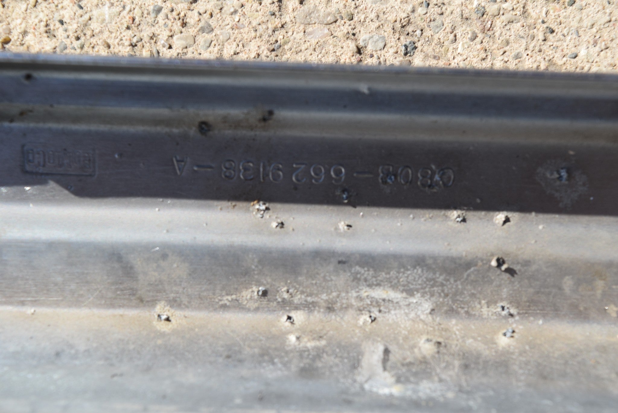 1968 1969 68 69 Ford Ranchero Right End Bed Trim Moulding Passenger RH ...