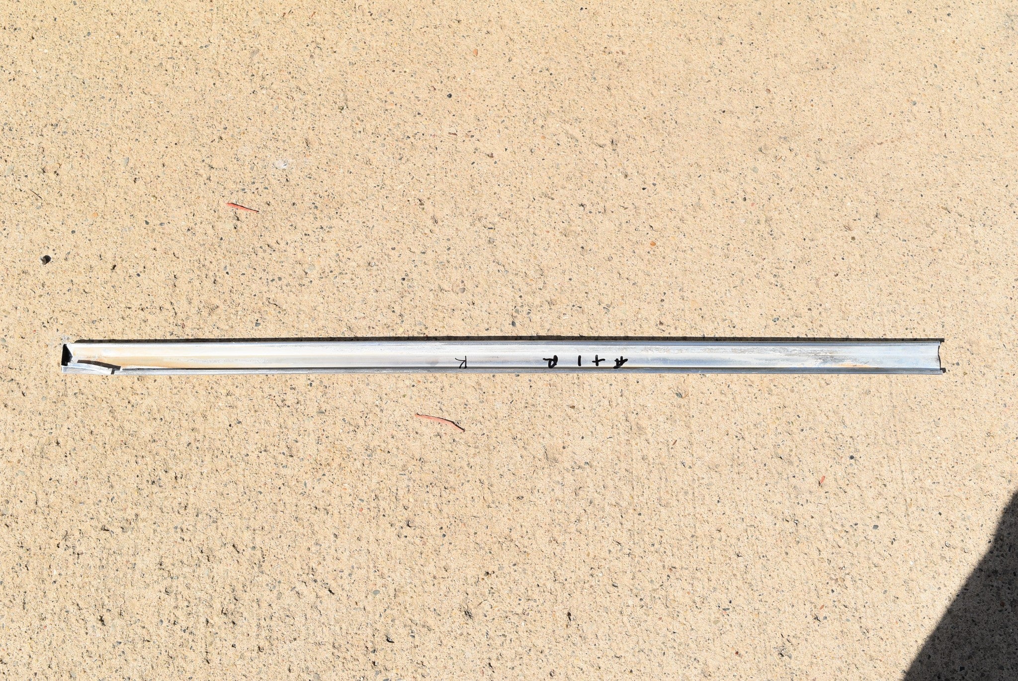 1964 Ford Galaxie Right Passenger Upper Trunk Deck Lid Trim Molding 64 ...