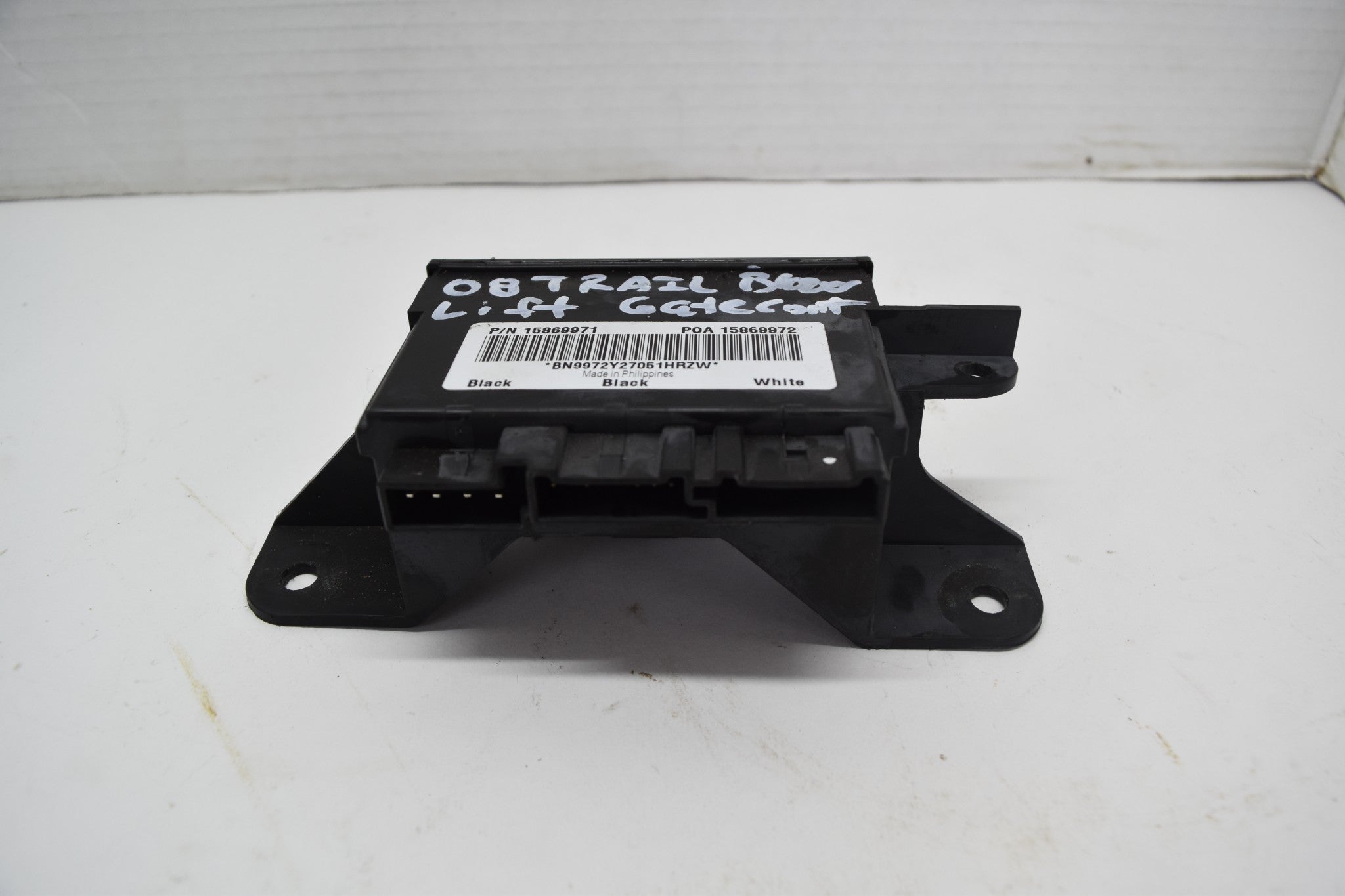 2002 2007 2008 CHEVY TRAILBLAZER LIFTGATE BODY CONTROL MODULE BCM 1586 ...