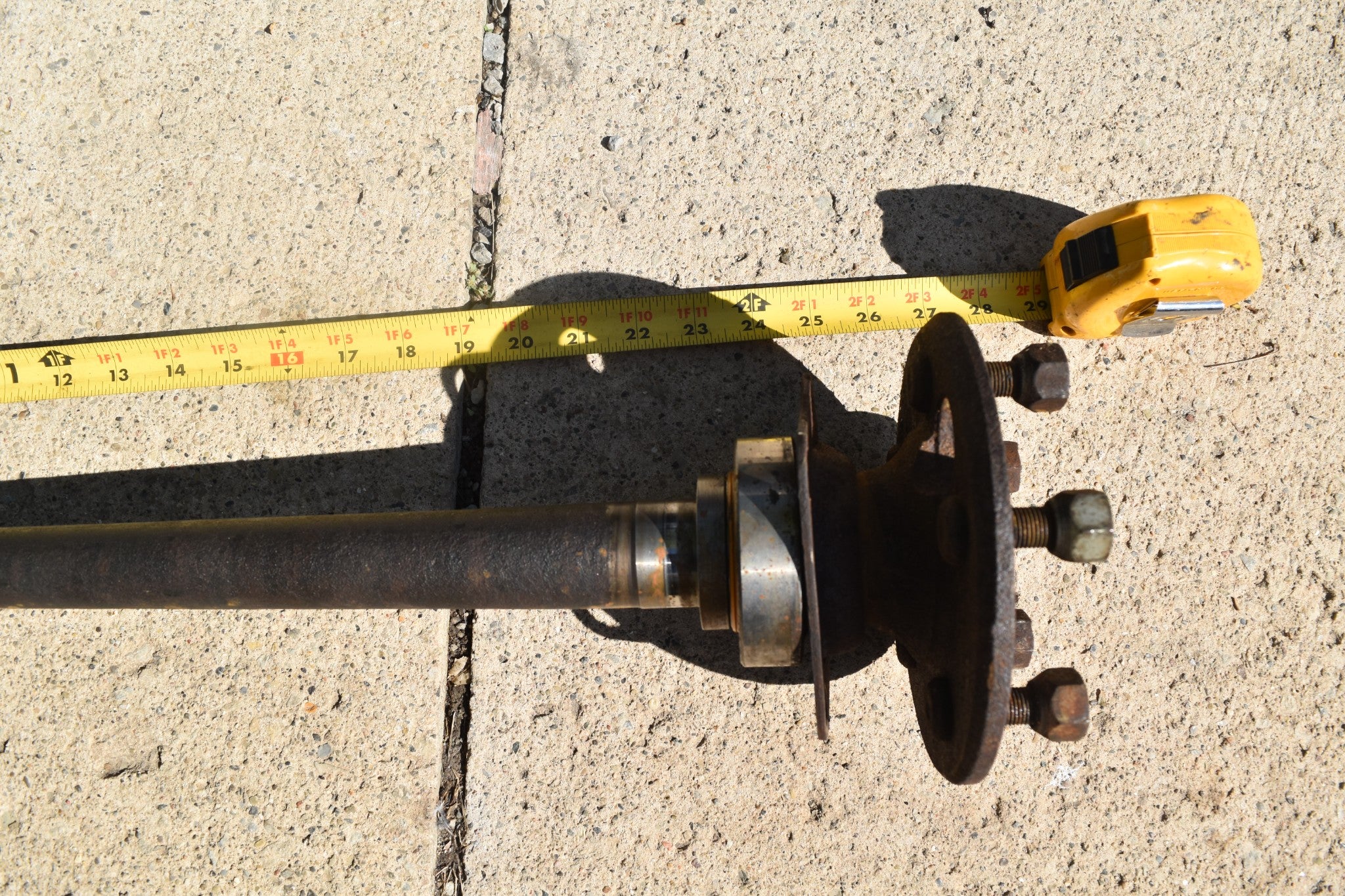 1958 1959 1960 FORD THUNDERBIRD LEFT REAR AXLE SHAFT PASSENGER RH 58 5 ...