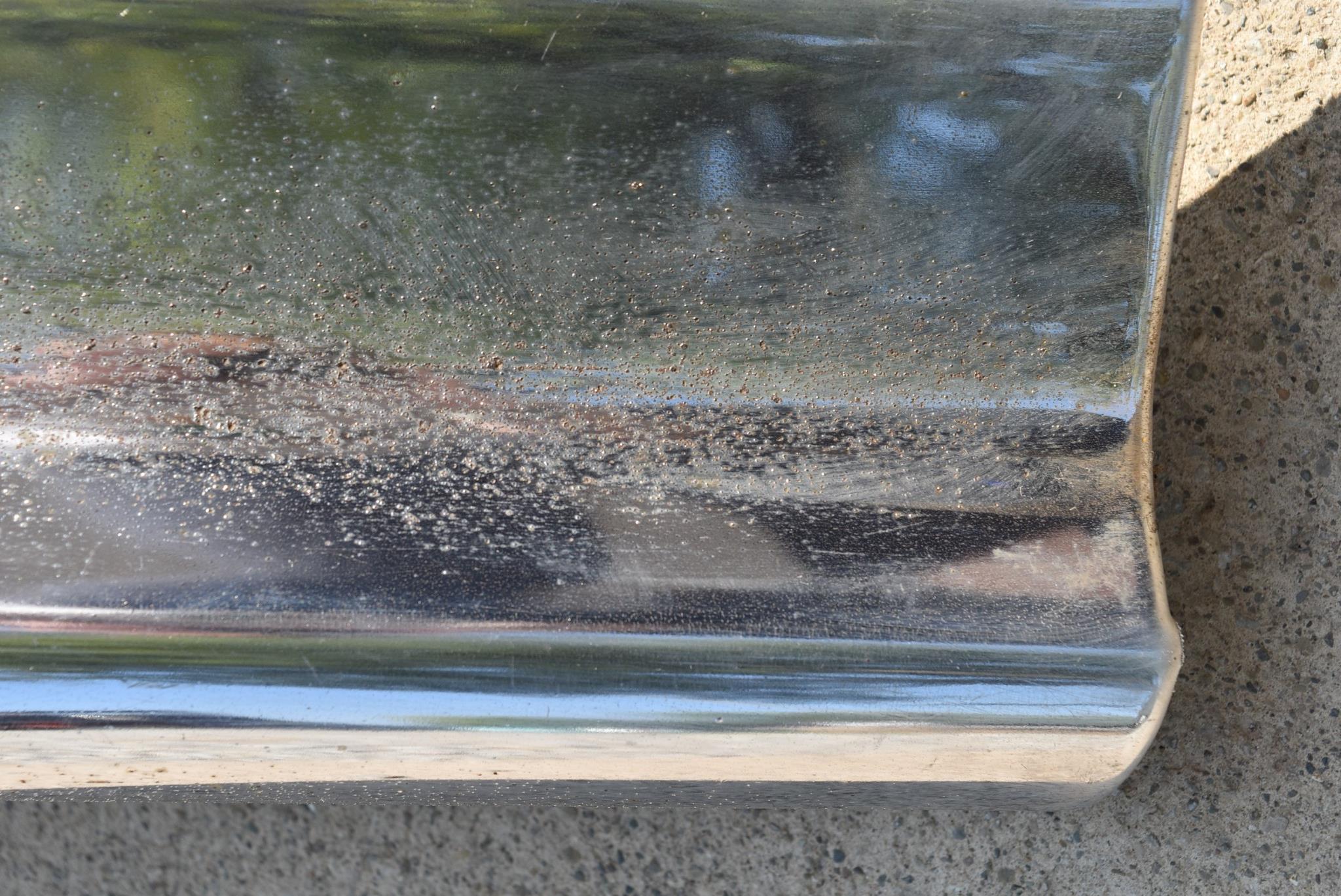 1958 Chevrolet Impala Right Passenger Rear Bumper Section Chevy 58 OEM ...