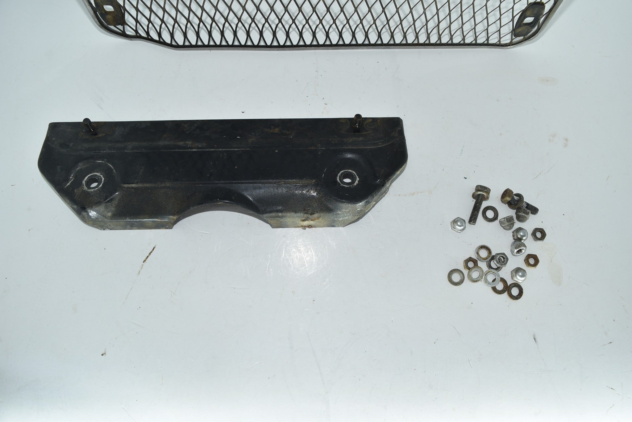 Original Honda GL1000 75-77 Radiator Grille Cover With Bracket And Bol ...