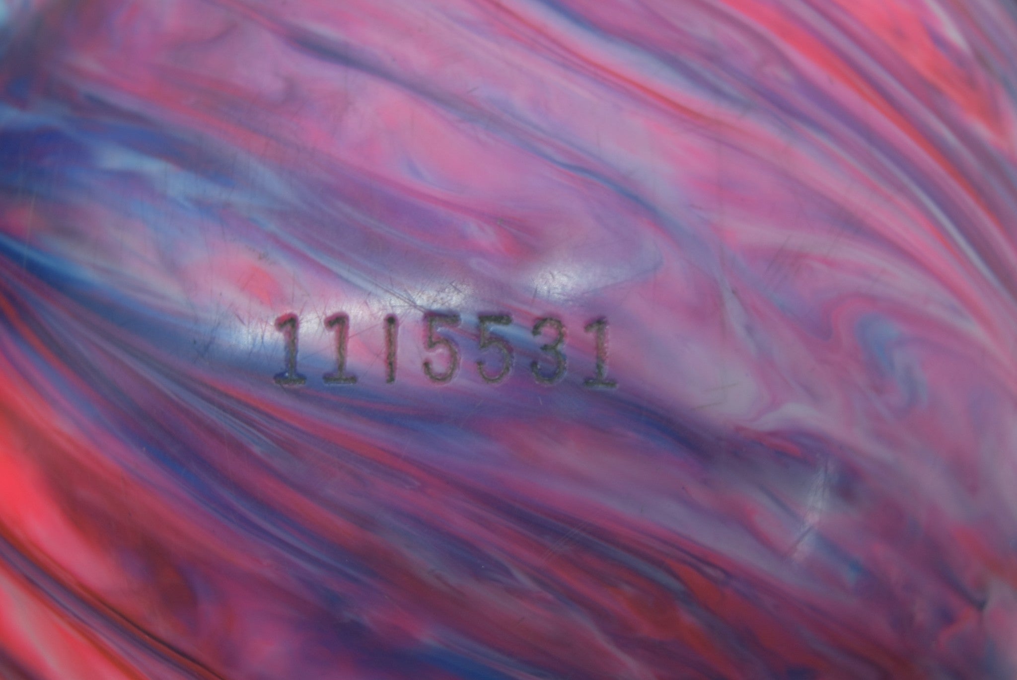 Ebonite Zoom Glow 10lb Bowling Ball Pre-Drilled With Bag Red White Blu ...