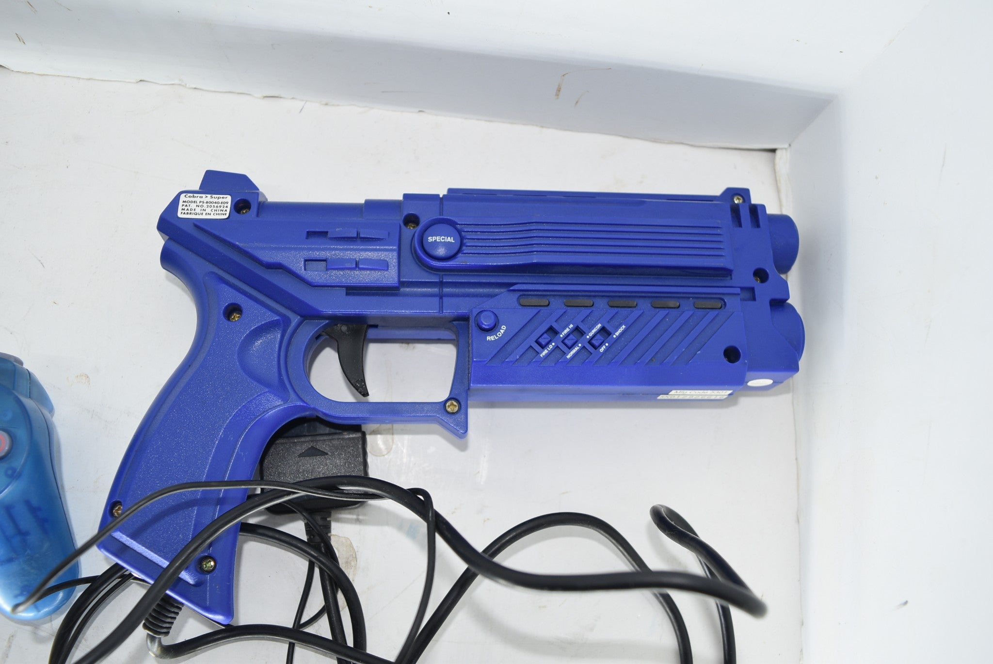 PS1 Controllers Cobra Super Gun Playstation One Translucent Blue Nyko ...