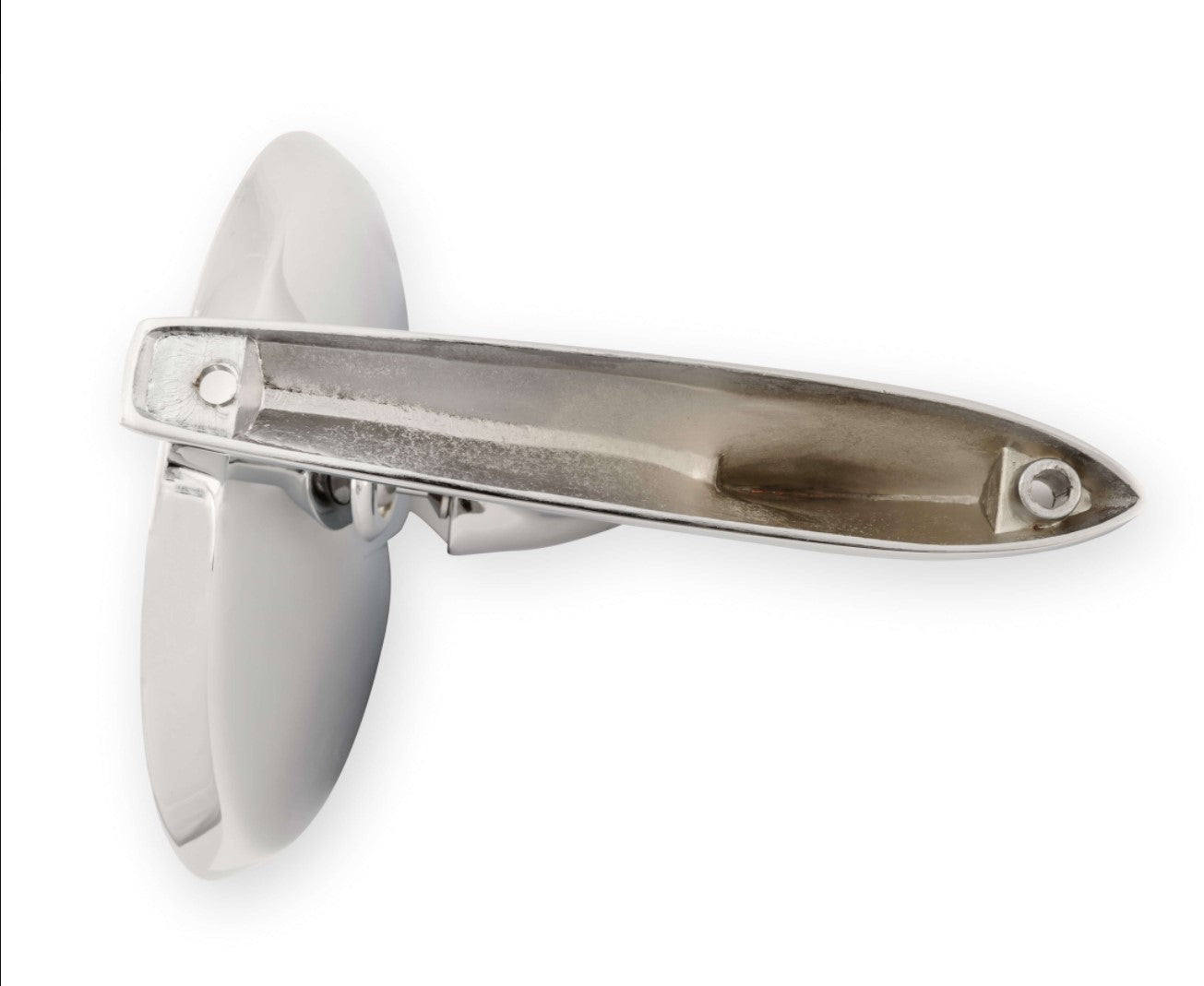 Scott Drake C3RZ-17696-A Non-Remote Round Door Mirror 1964-1966 Ford M ...