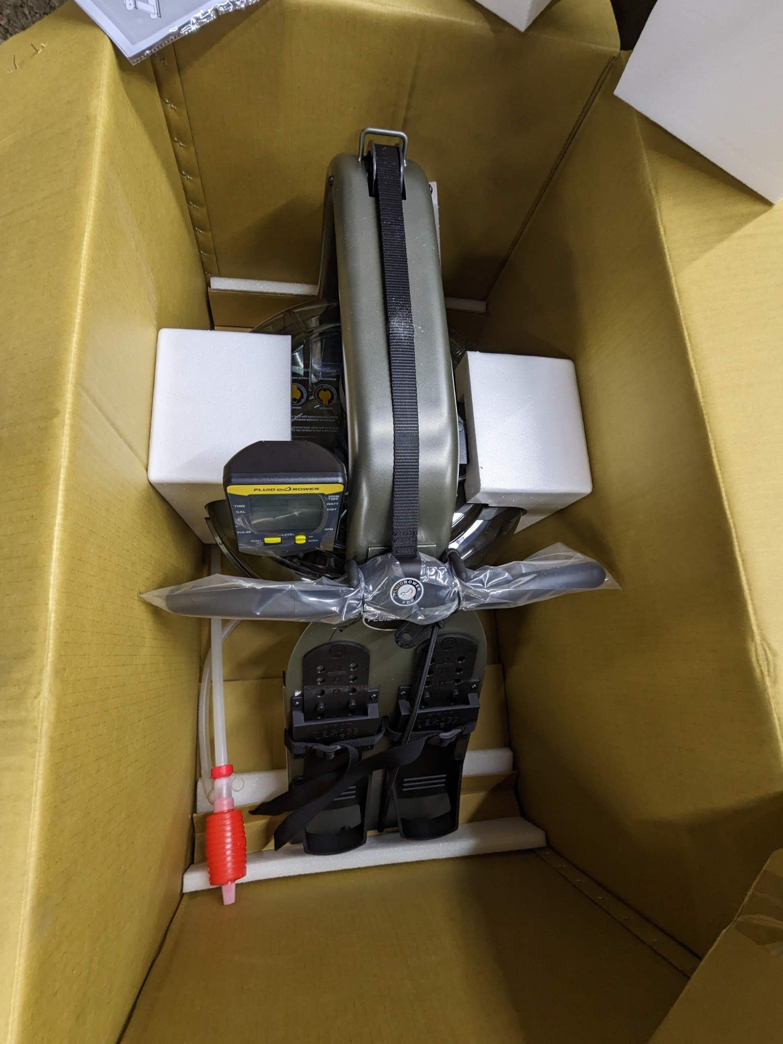 Apollo Plus V Fluid Rower Indoor First Degree Fitness New MISSING RAIL ...