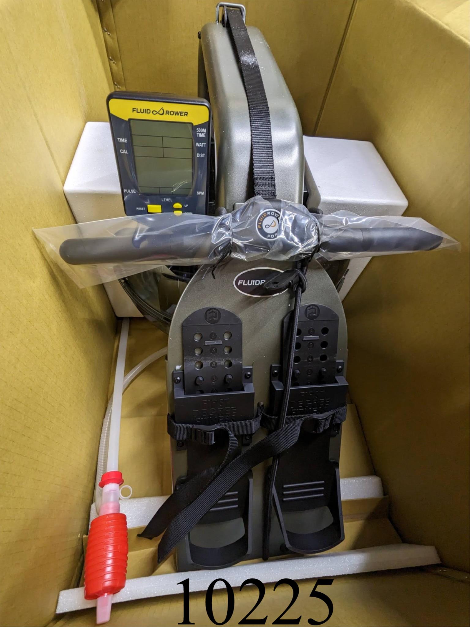 Apollo Plus V Fluid Rower Indoor First Degree Fitness New MISSING RAIL ...