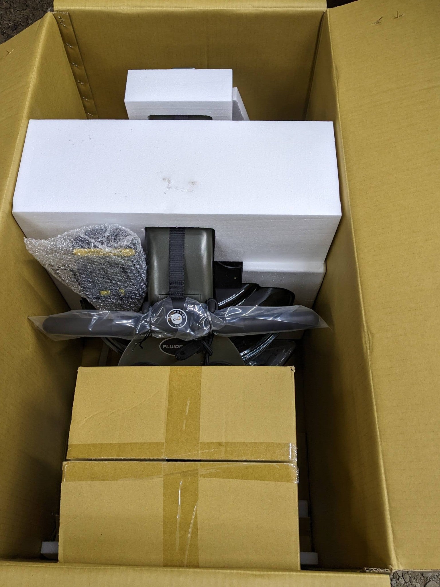 Apollo Plus V Fluid Rower Indoor First Degree Fitness New MISSING RAIL ...