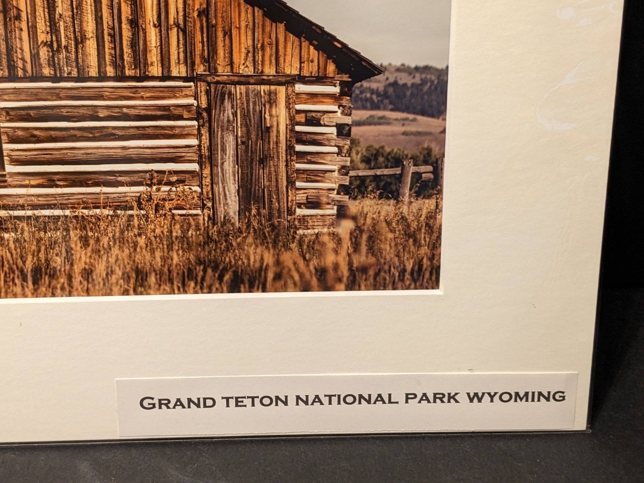 Photograph Grand Teton National Park Wyoming Rustic Scenic 12x16 matte ...