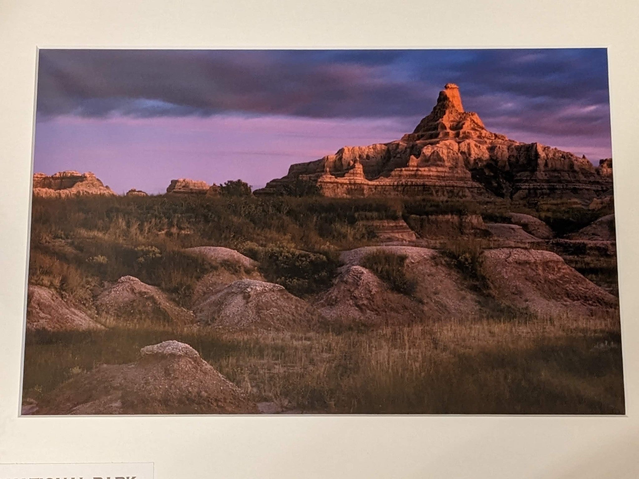 Photograph Badlands National Park South Dakota Scenic 12x16 matted Art ...