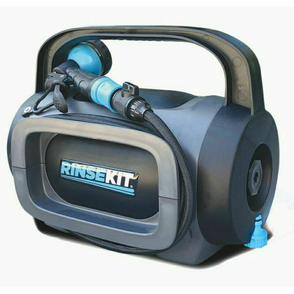 Portable Pressurized 1.5 Gallon Water RinseKit Pod Rinse Sprayer Outdo ...